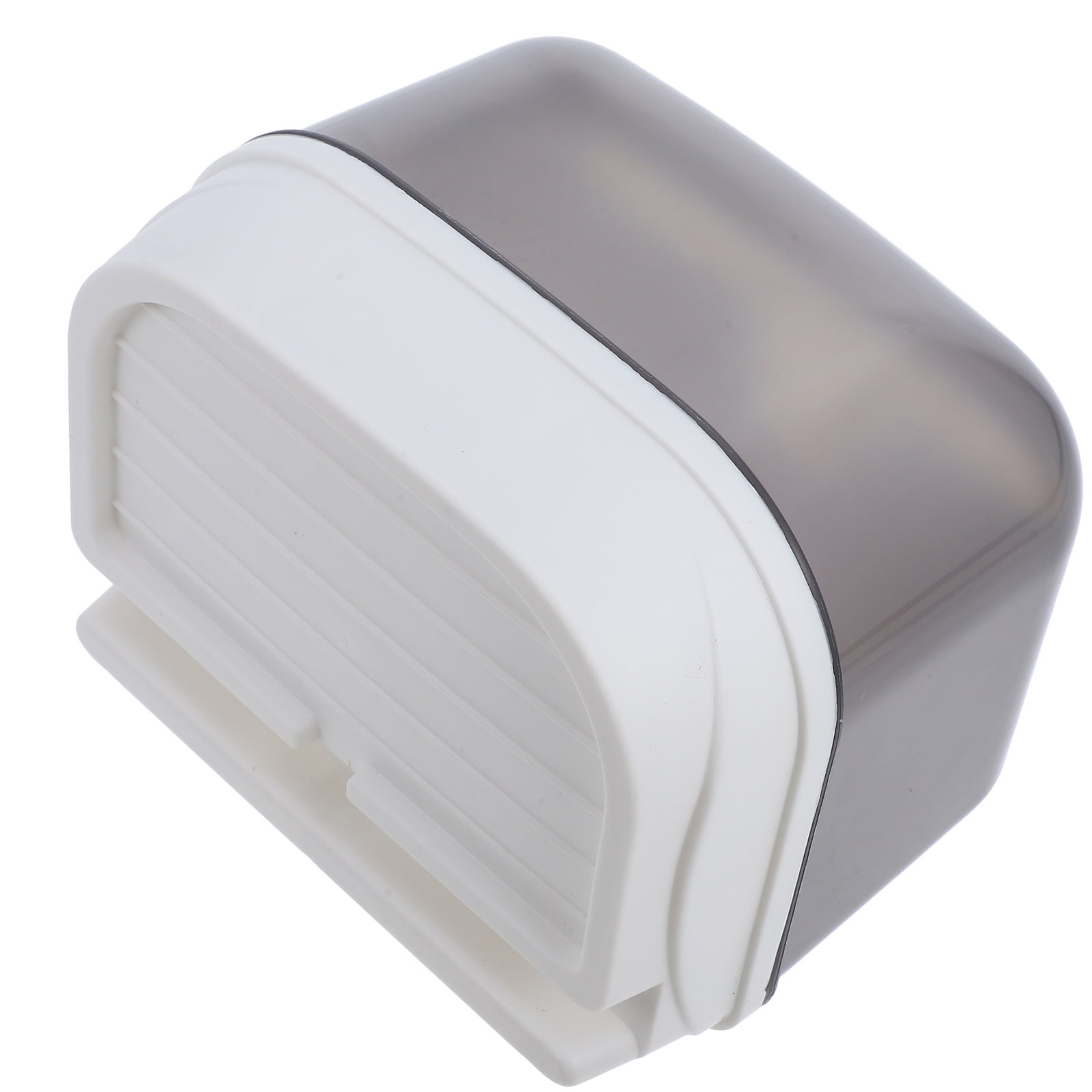 HOMEMAXS Wall Mounted Tissue Box For Bathroom Large Capacity Toilet ...