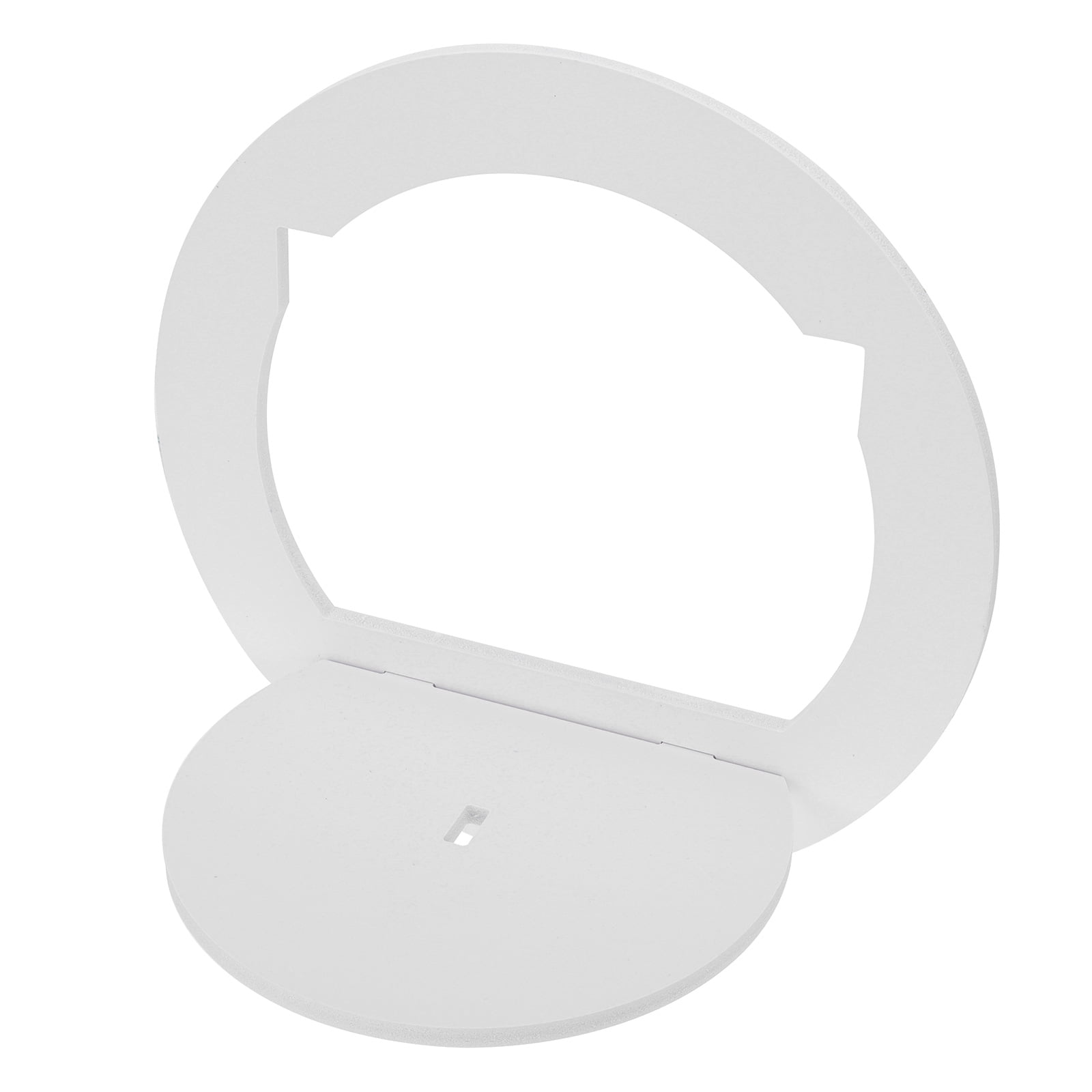 Wall Shelves Round Mount Circular Mounted Rack Punch Free Storage ...