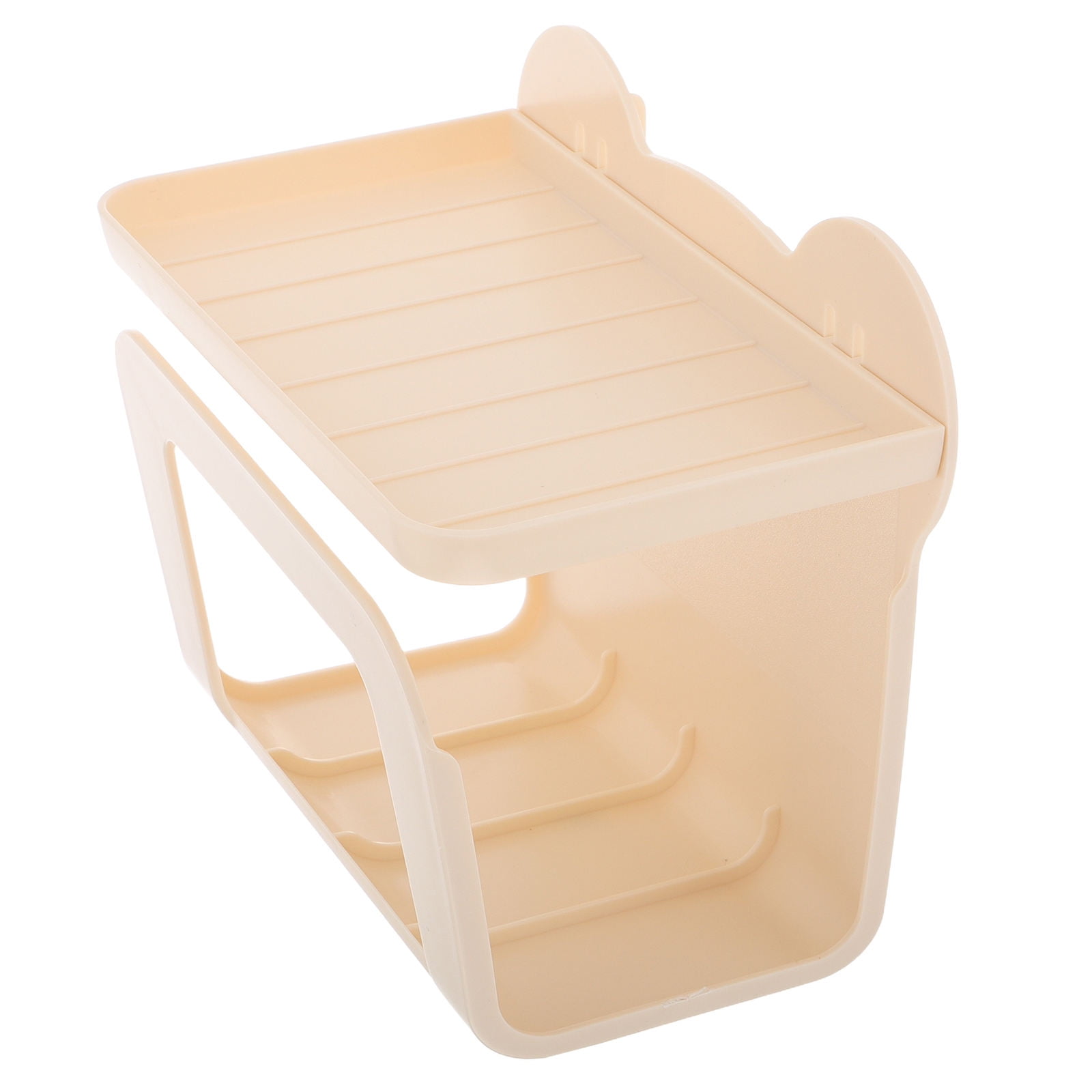 Wall Toilet Paper Holder Shelf Wipe Dispenser Plastic Storage Rack ...