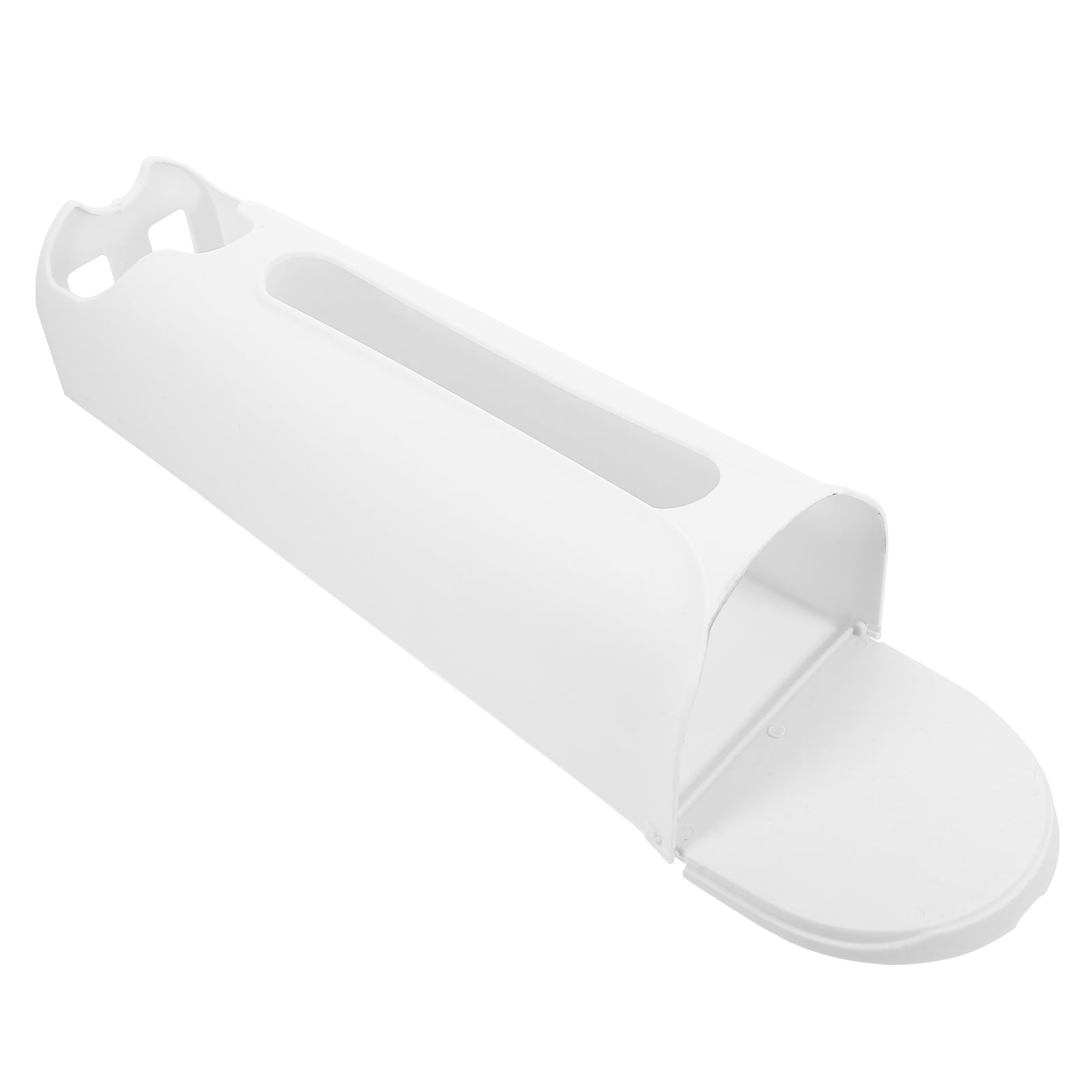 HOMEMAXS Wall-mounted Plastic Bag Dispenser Plastic Garbage Bag Saver ...