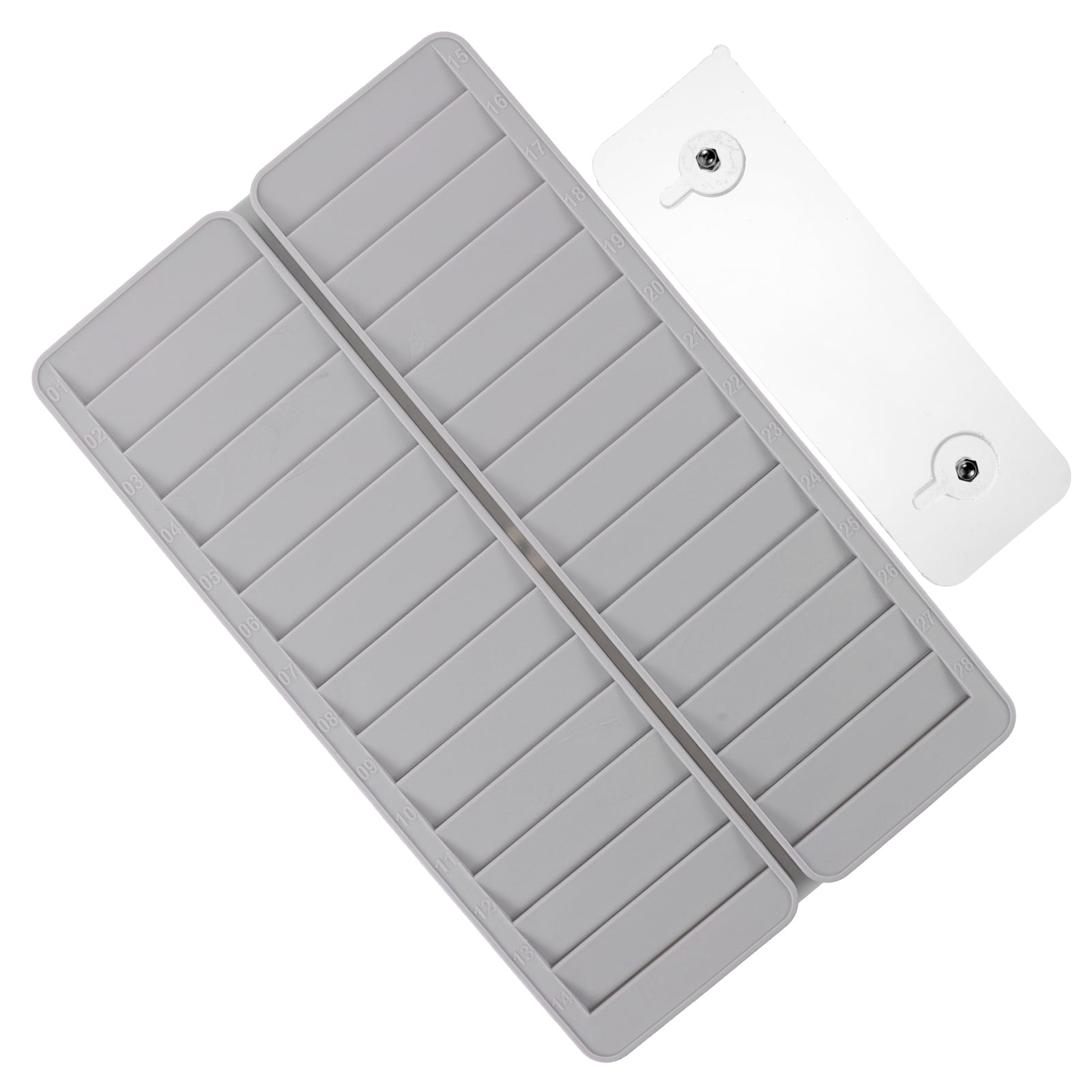 HOMEMAXS Wallet Card Slot Holder Retractable Cards Office Attendance ...