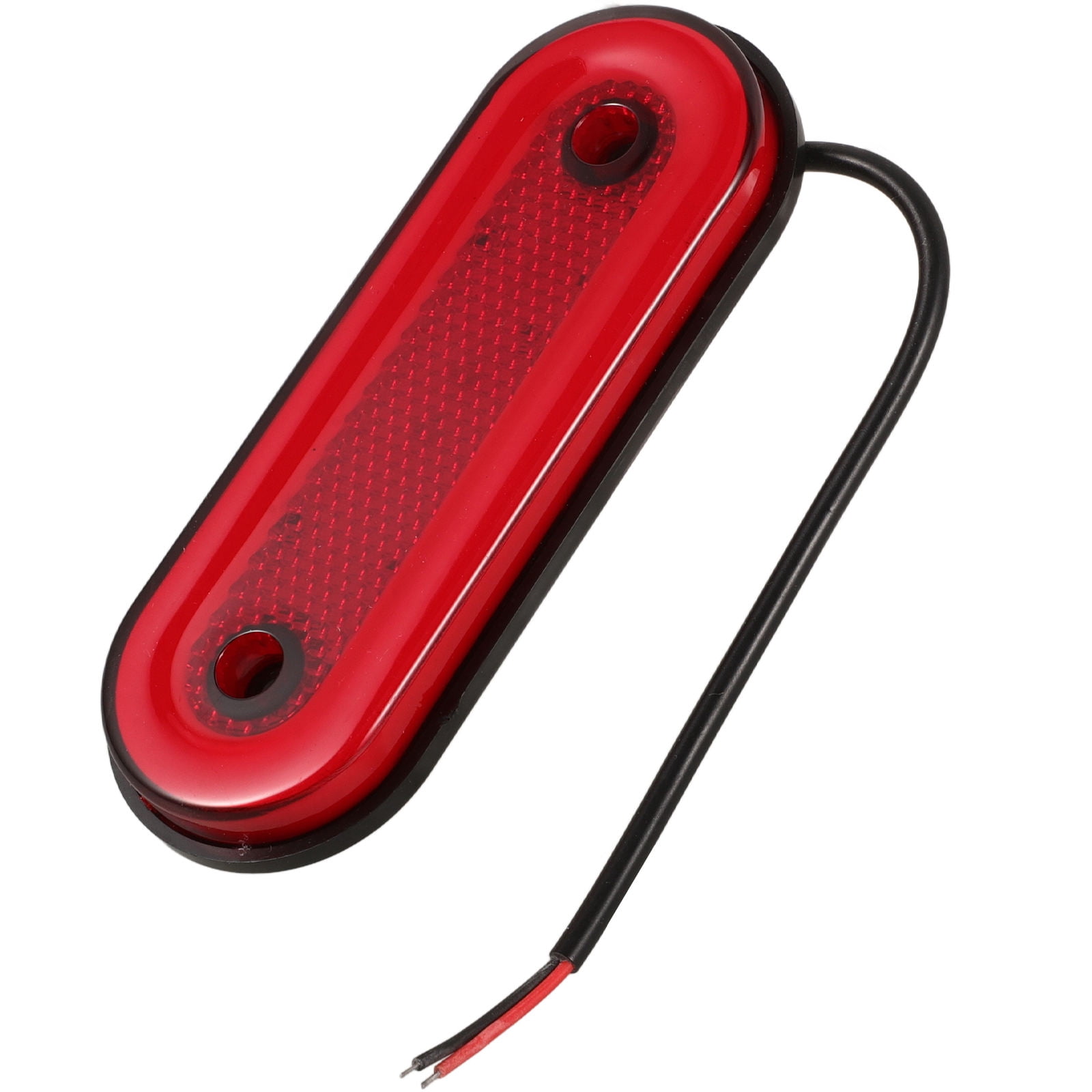 HOMEMAXS Warning Light Guide Strip Light 12.00X4.00X1.00CM Red ...