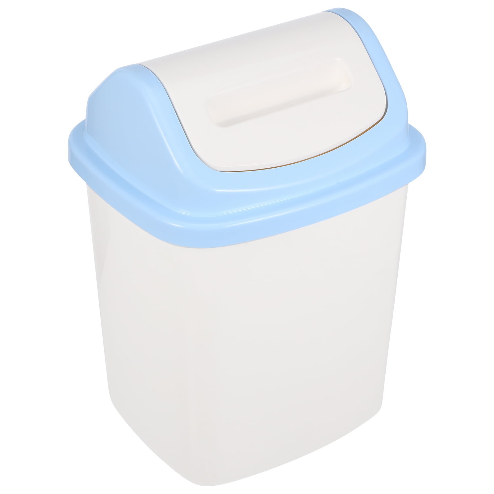 HOMEMAXS Waste Bin Rubbish Bucket Waste Paper Trash Can Flipping Lid ...