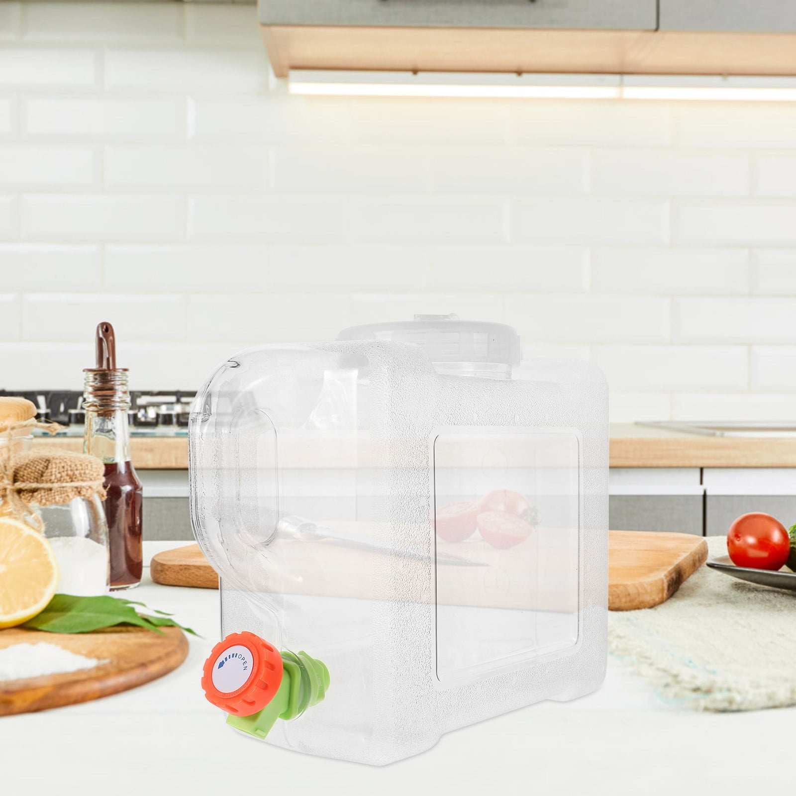 jojofuny Outdoor Water Storage Container Transparent 1 Set 5L - Walmart.com