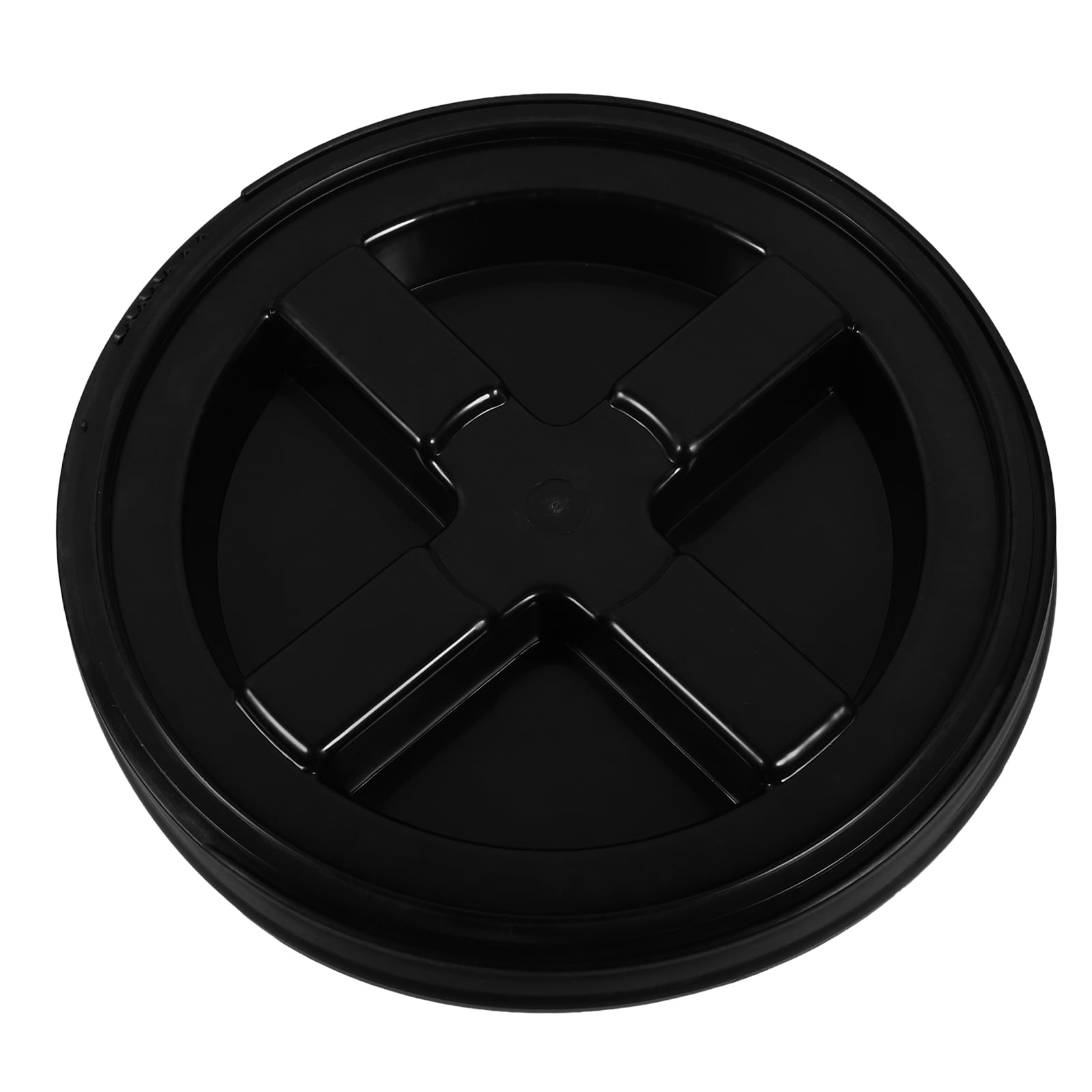 HOMEMAXS Water Jug Reusable Bucket Lid Travel 31.00X31.00X3.80CM Black ...
