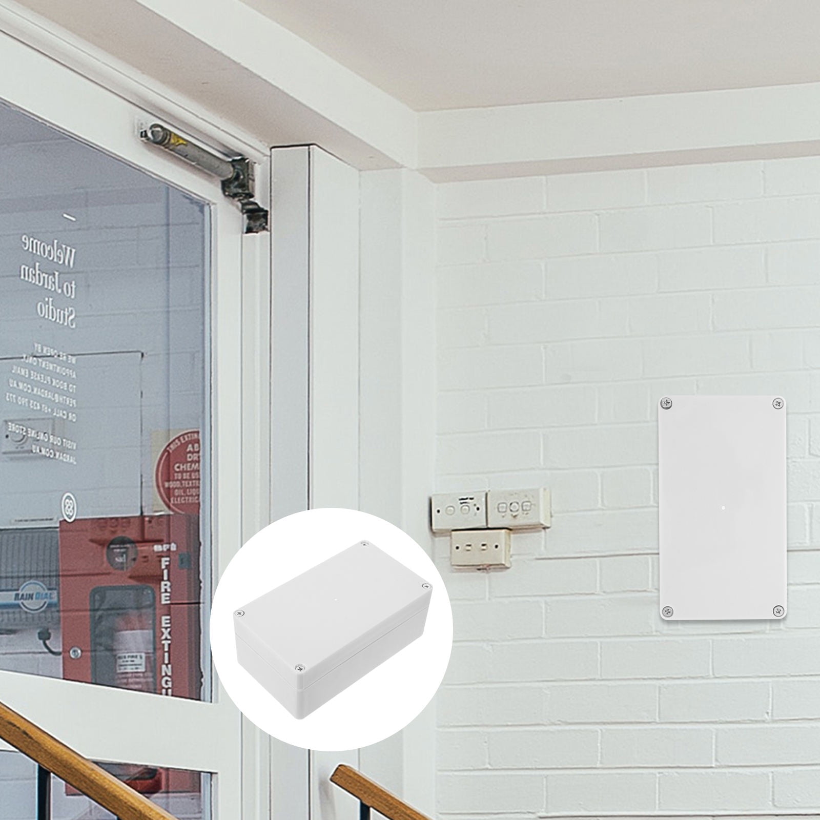 HOMEMAXS Waterproof Electrical Junction Box for Connecting Made of ABS ...