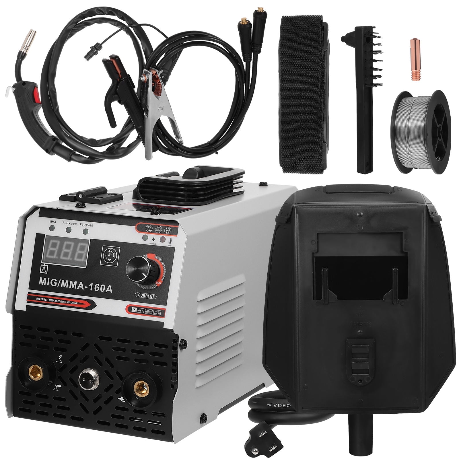 HOMEMAXS Welding Machine Mig Mma Welder Arc Welding Equipment Portable ...