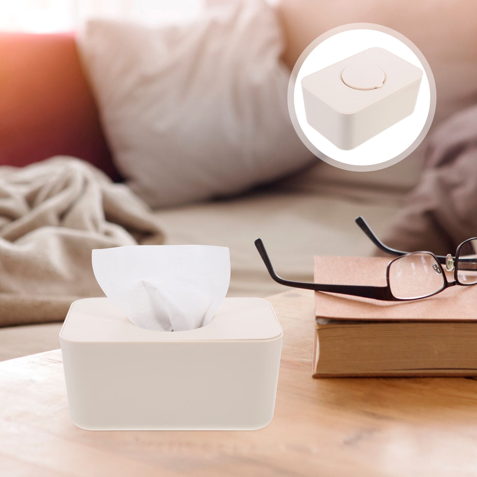 HOMEMAXS Wet Sheet Case for Car Office Home Cleaning Wipes Holder Baby ...