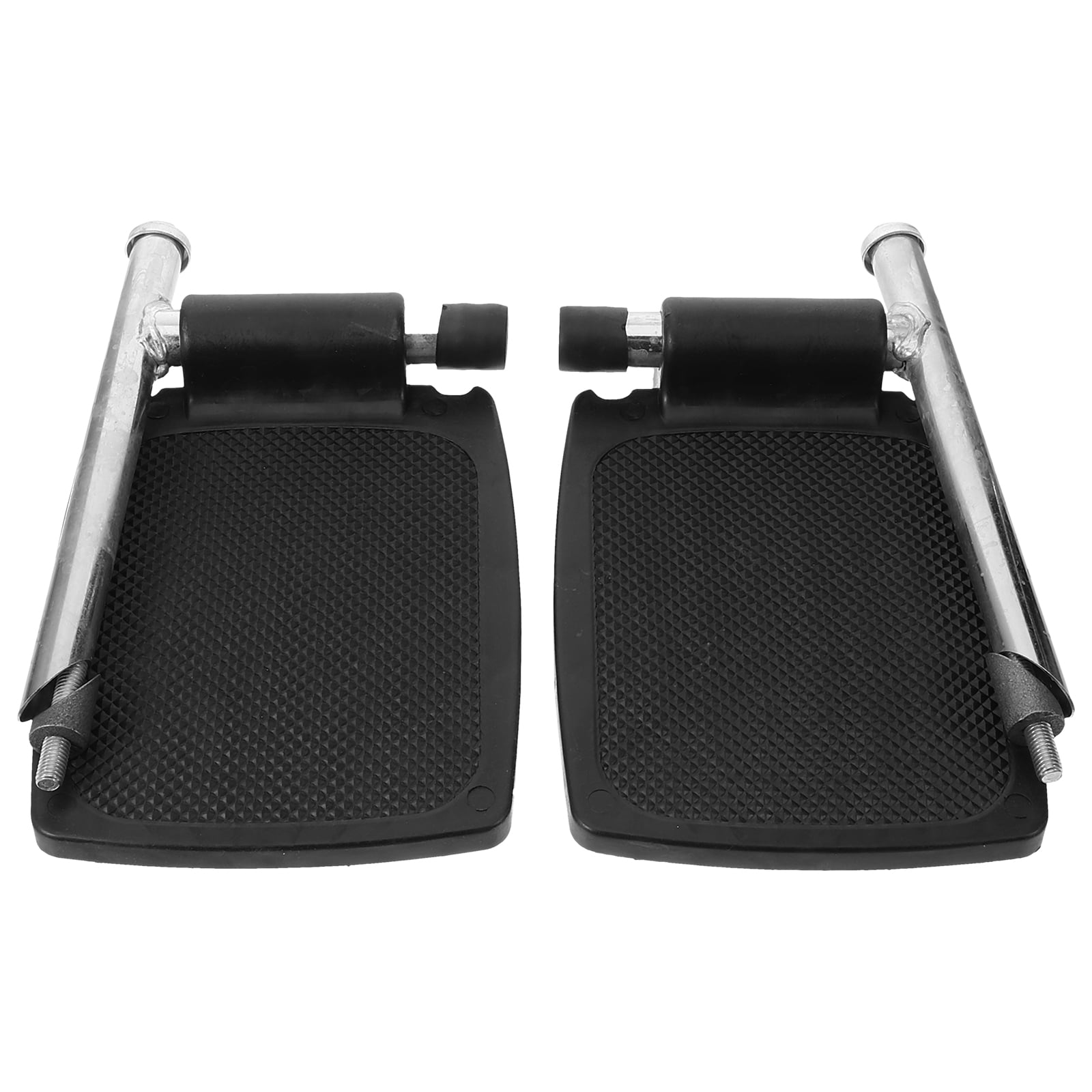 HOMEMAXS Wheelchair Replacement Footrest Auto Walker Accessories Black ...