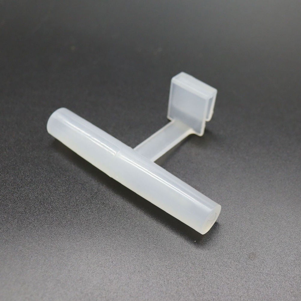 HOMEMAXS White Acrylic Bird Feeder Perch for Daily Use Attracts Birds ...