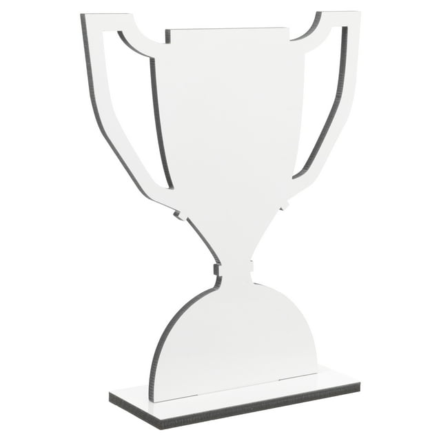HOMEMAXS White Density Board Trophy Model for Decoration and DIY ...