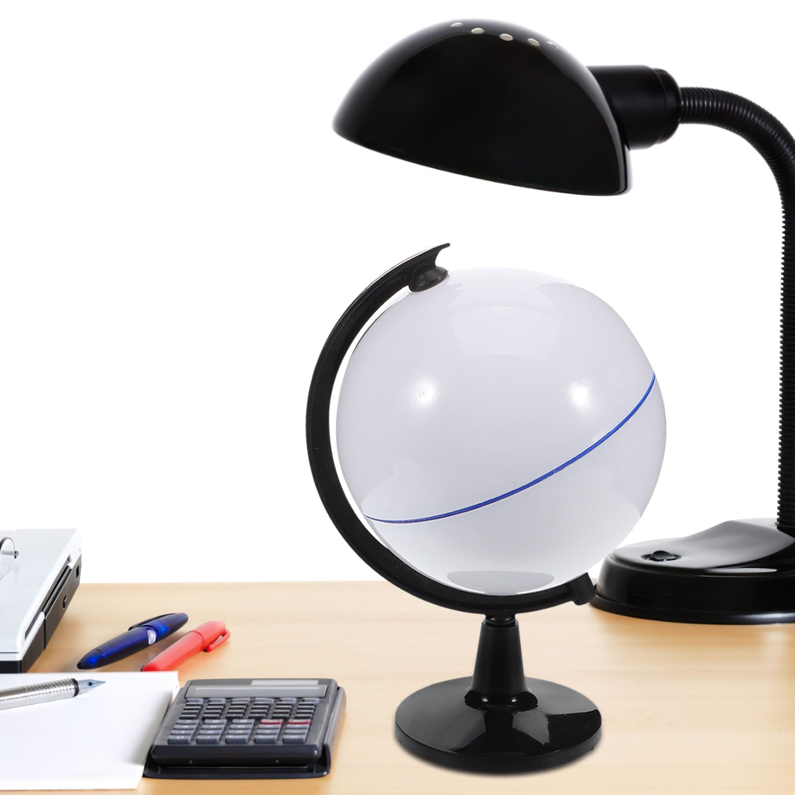 HOMEMAXS White Globes With Stand Diy Color Your Own World Globe Blank ...