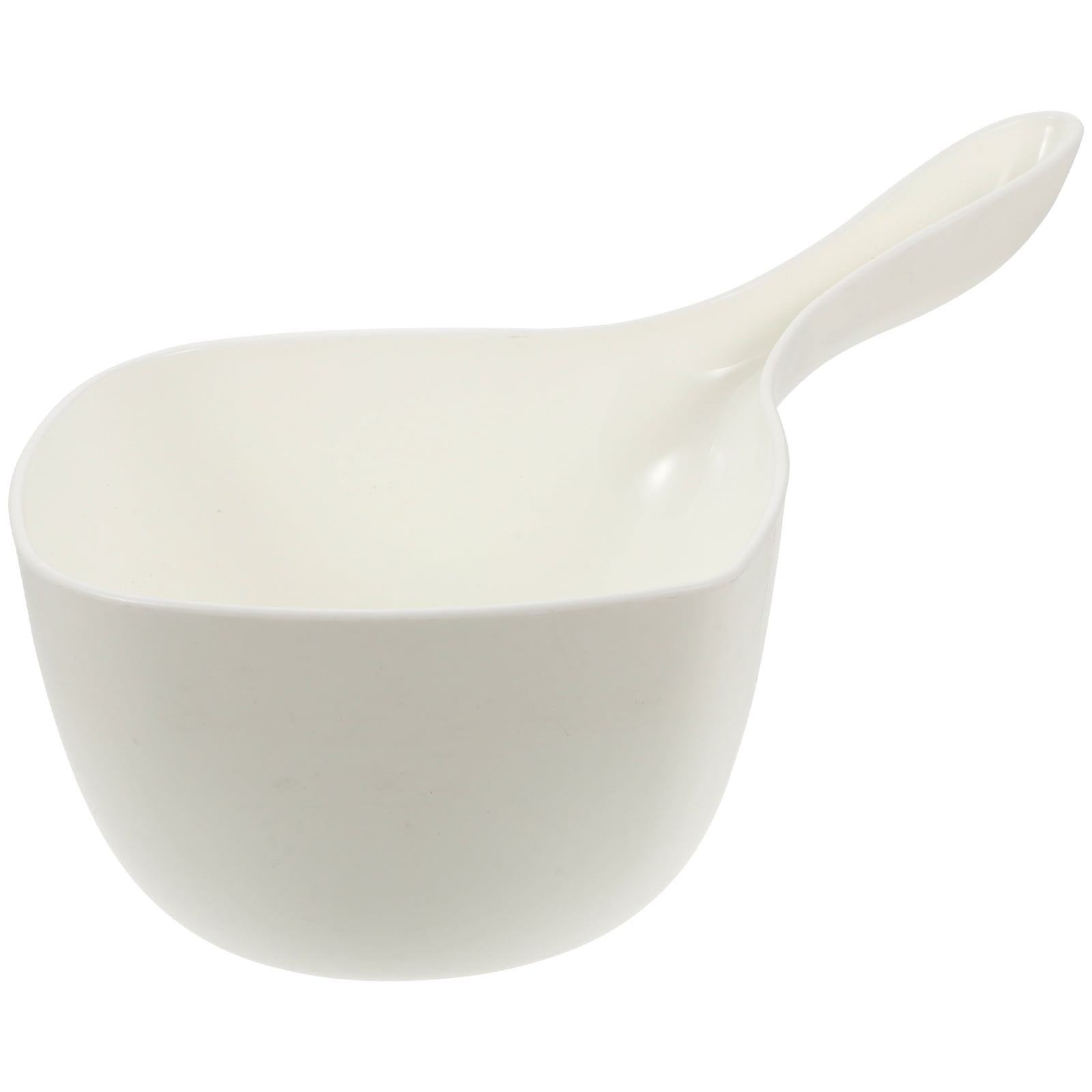 HOMEMAXS White PP Material Reusable Water ladle with Comfortable Handle ...