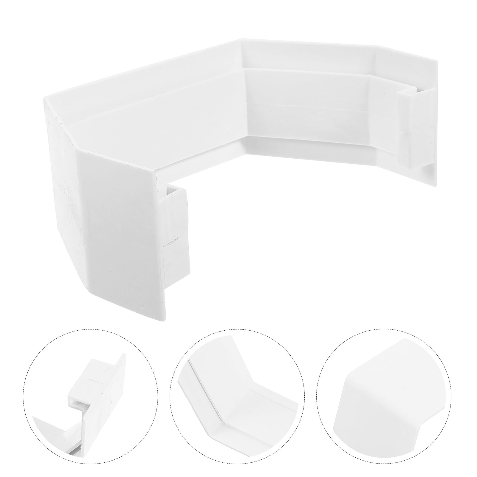 HOMEMAXS White PVC Pipe Fittings for Extension and Connection Ensuring ...
