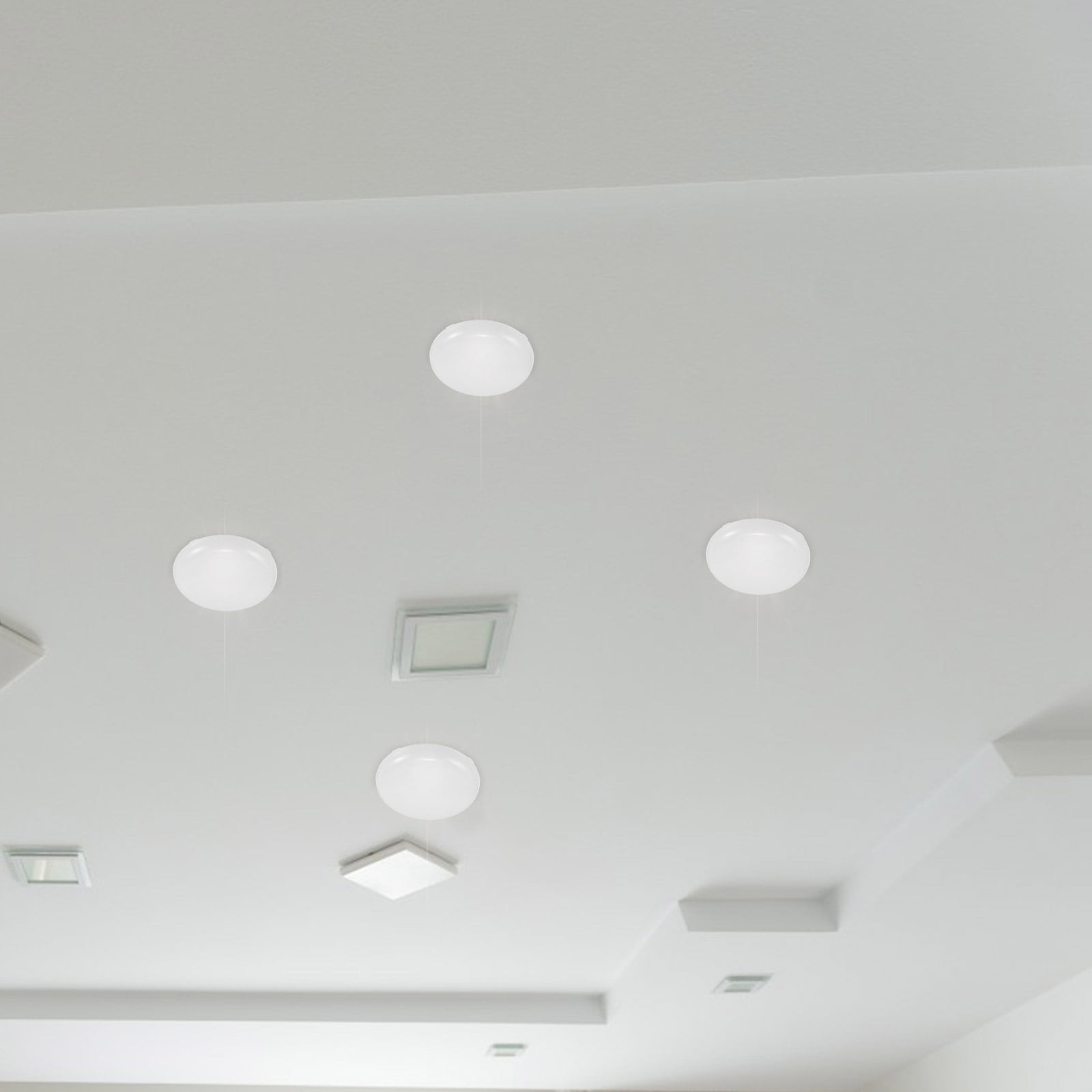 HOMEMAXS White Plastic Power Diffuser for Home with Thick Round Design ...