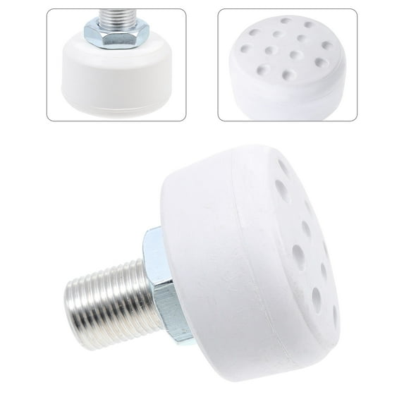 HOMEMAXS White Rubber Roller Skates Toe Stops for Skates Use with Large ...