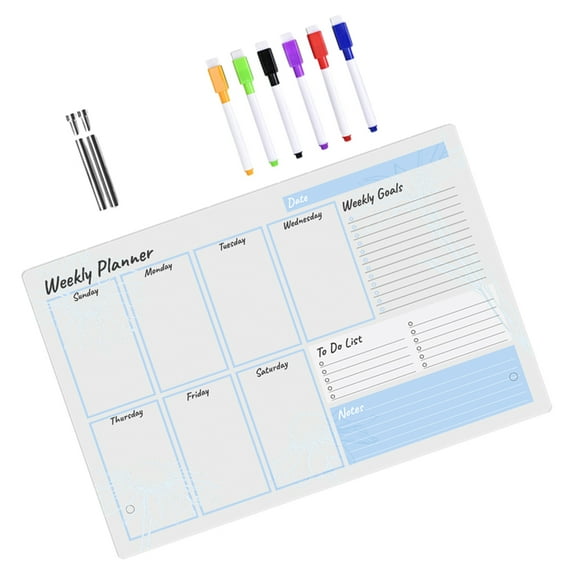 HOMEMAXS Whiteboard Shopping List Markers Erasable Note Portable ...