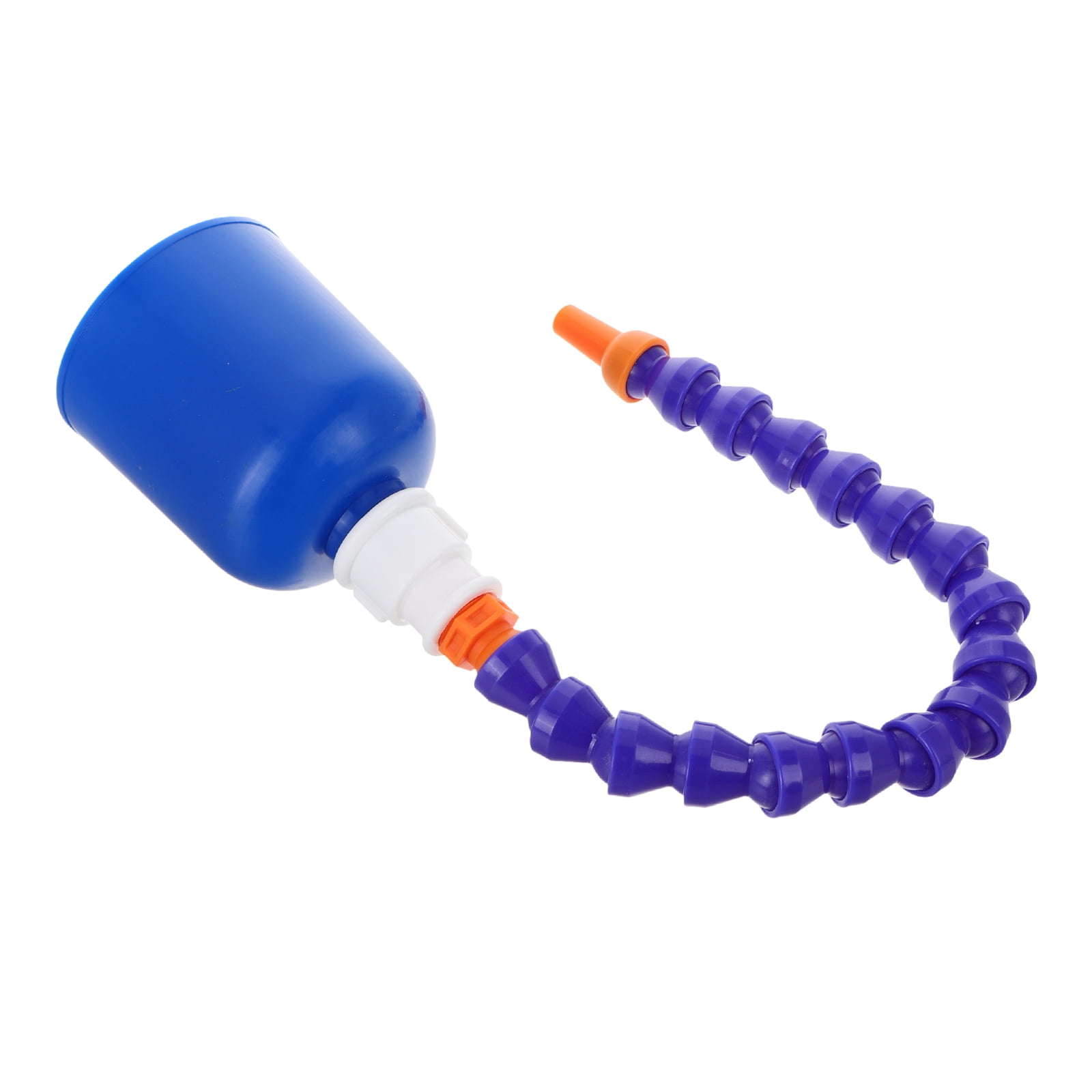 HOMEMAXS Wide Mouth Oil Funnel With Flexible Hose Plastic Bendable ...