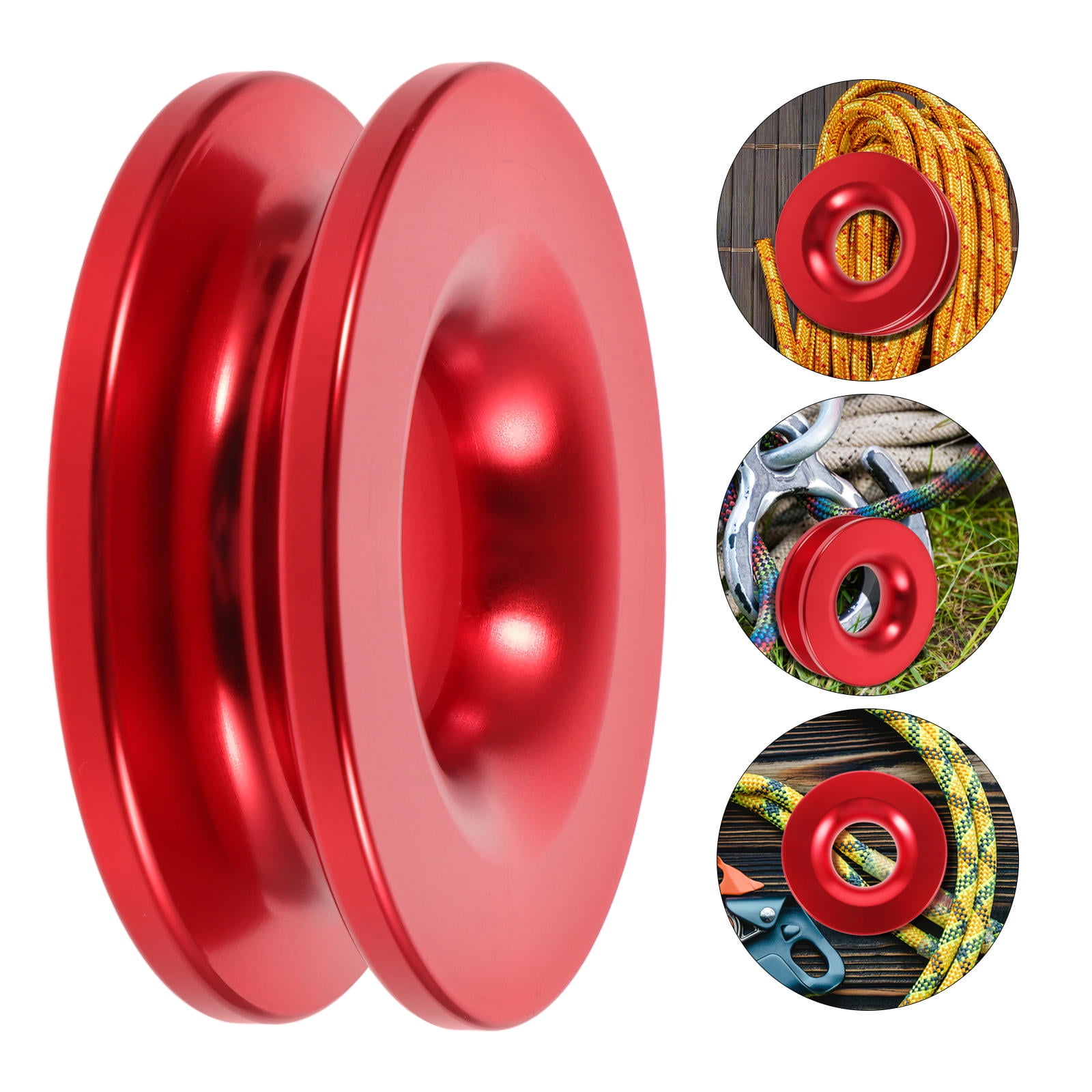 HOMEMAXS Winch Snatch Towing Ring Aluminum Alloy Recovery Soft Shackle ...