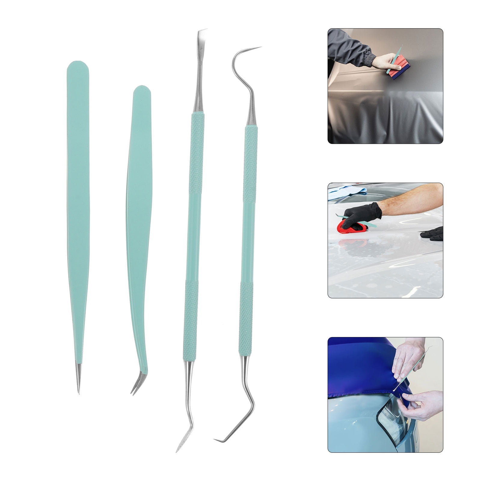 HOMEMAXS Window Tint Tool for Cars Tools Windows Kit Wrapping Sky-blue ...