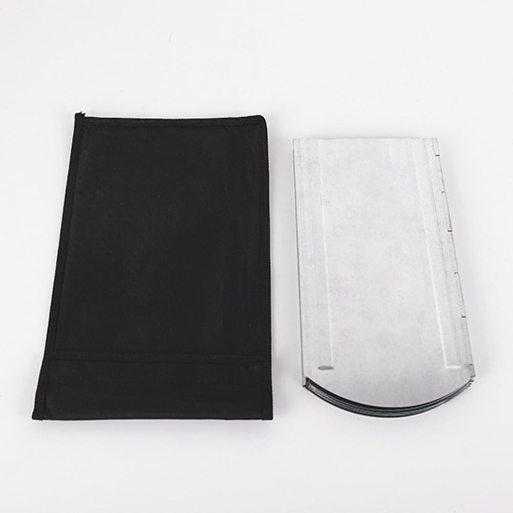 HOMEMAXS Windscreen Barbecue Camping Foldable Stove Windshield BBQ ...