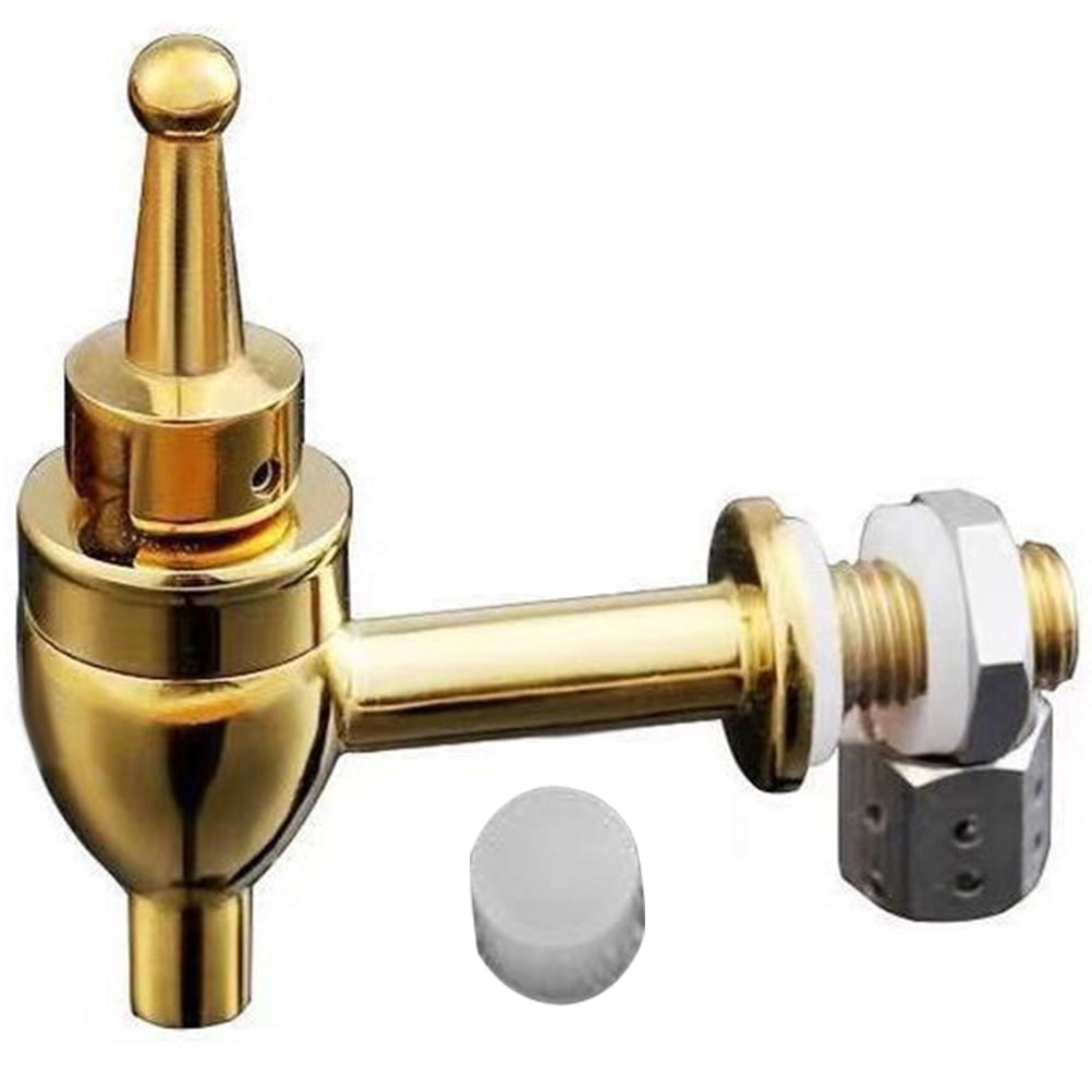 HOMEMAXS Wine Making Supplies Golden Stainless Steel Bucket Faucet for ...