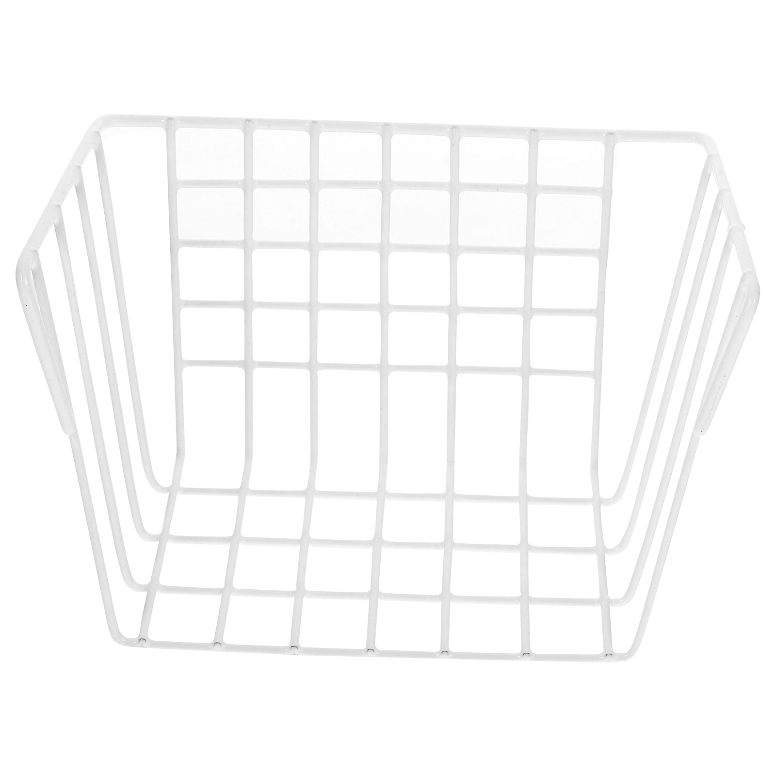 HOMEMAXS Wire Basket Shelf Metal Wall Grid Panel Basket Display Shelf ...