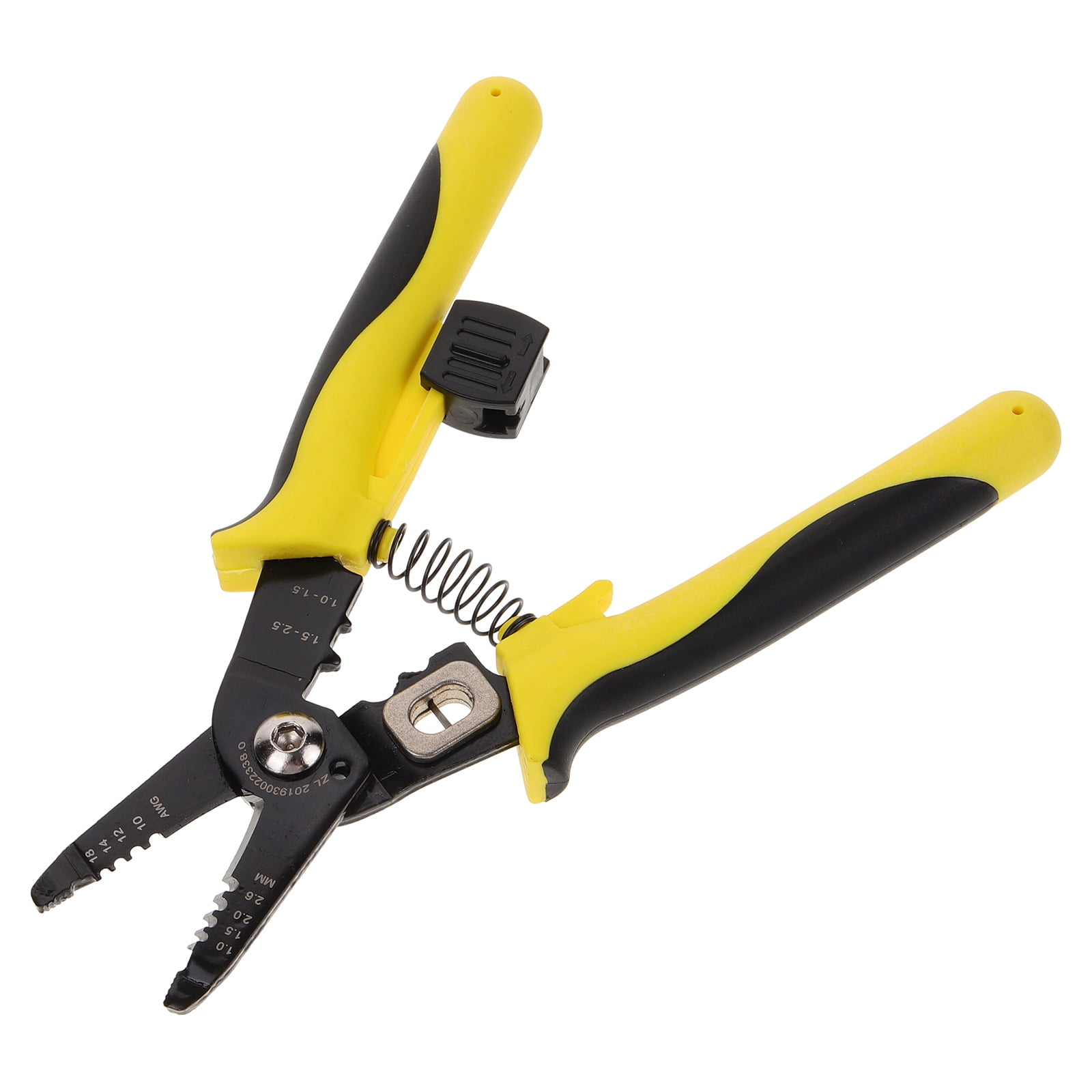 HOMEMAXS Wire Cutting Plier Tool Portable Metal Cable Stripper Electric ...