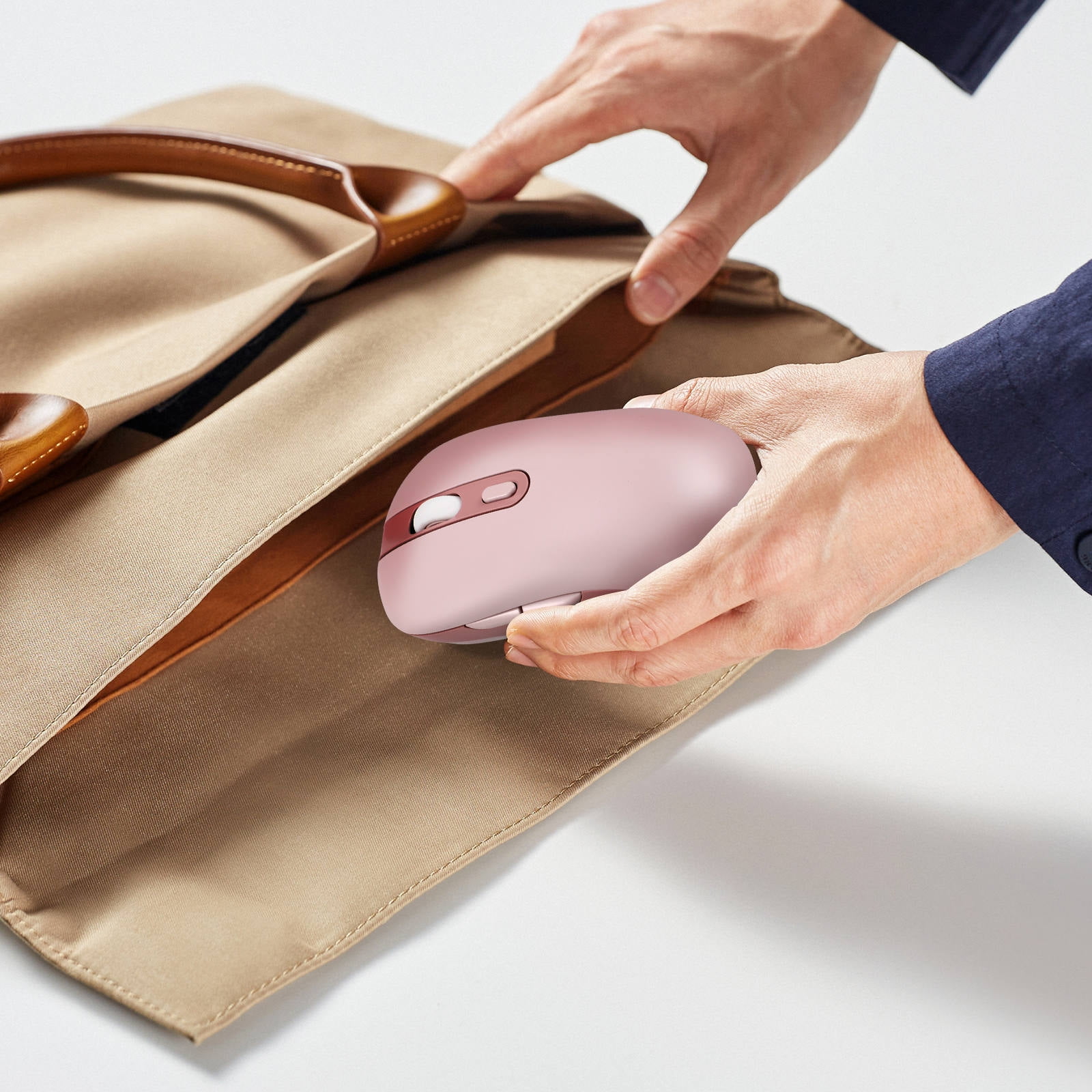 HOMEMAXS Wireless Mouse Rechargeable Mouse Laptop Mouse Portable ...