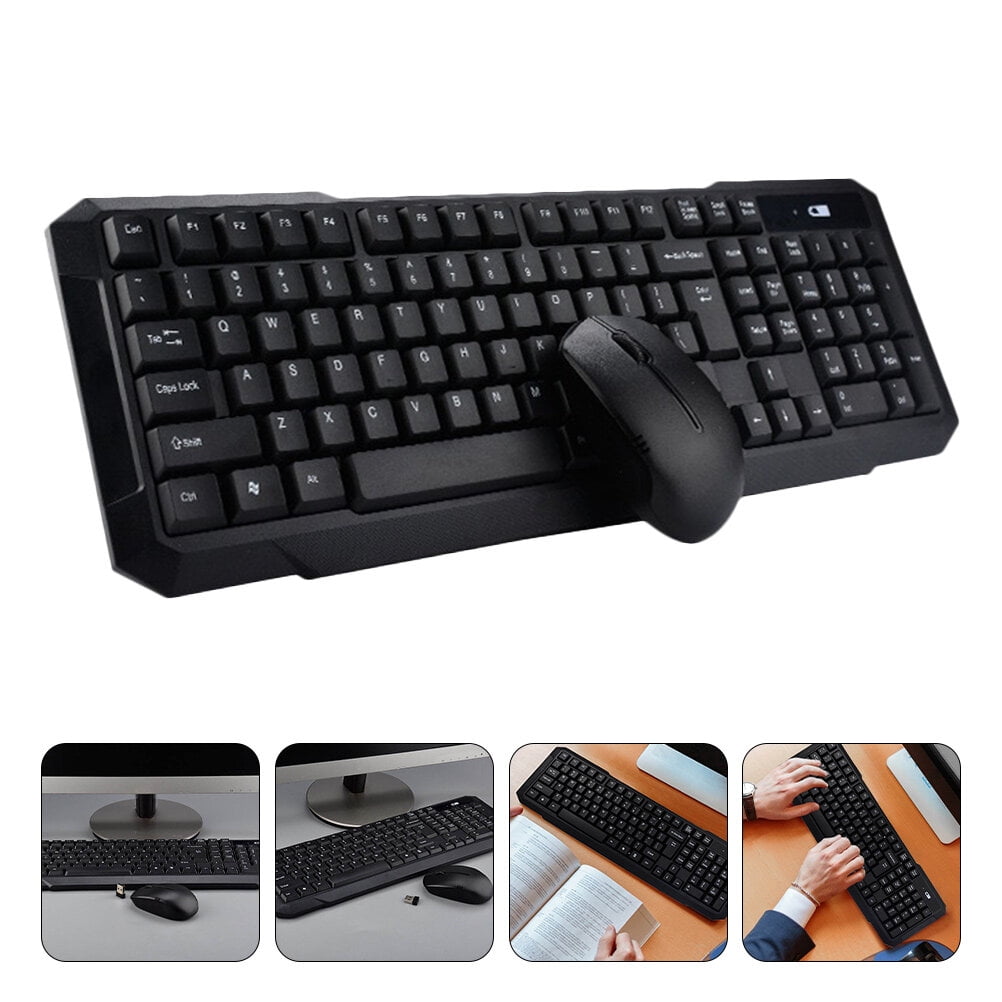 HOMEMAXS Wireless Mouse and Keyboard Driver Free Cordless Keyboard ...