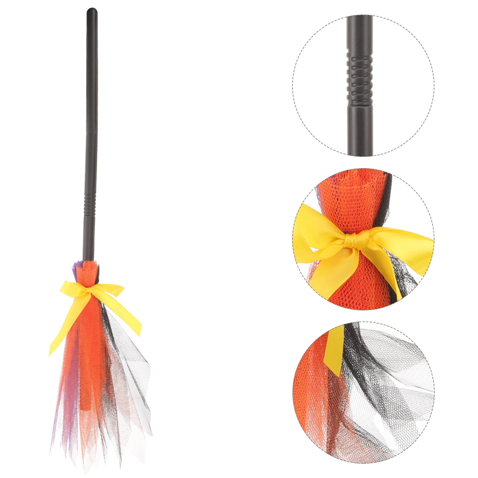 STRANDCHIC Witch Broom Decorative Item Multi-Colored Plastic 1Pcs 35 ...