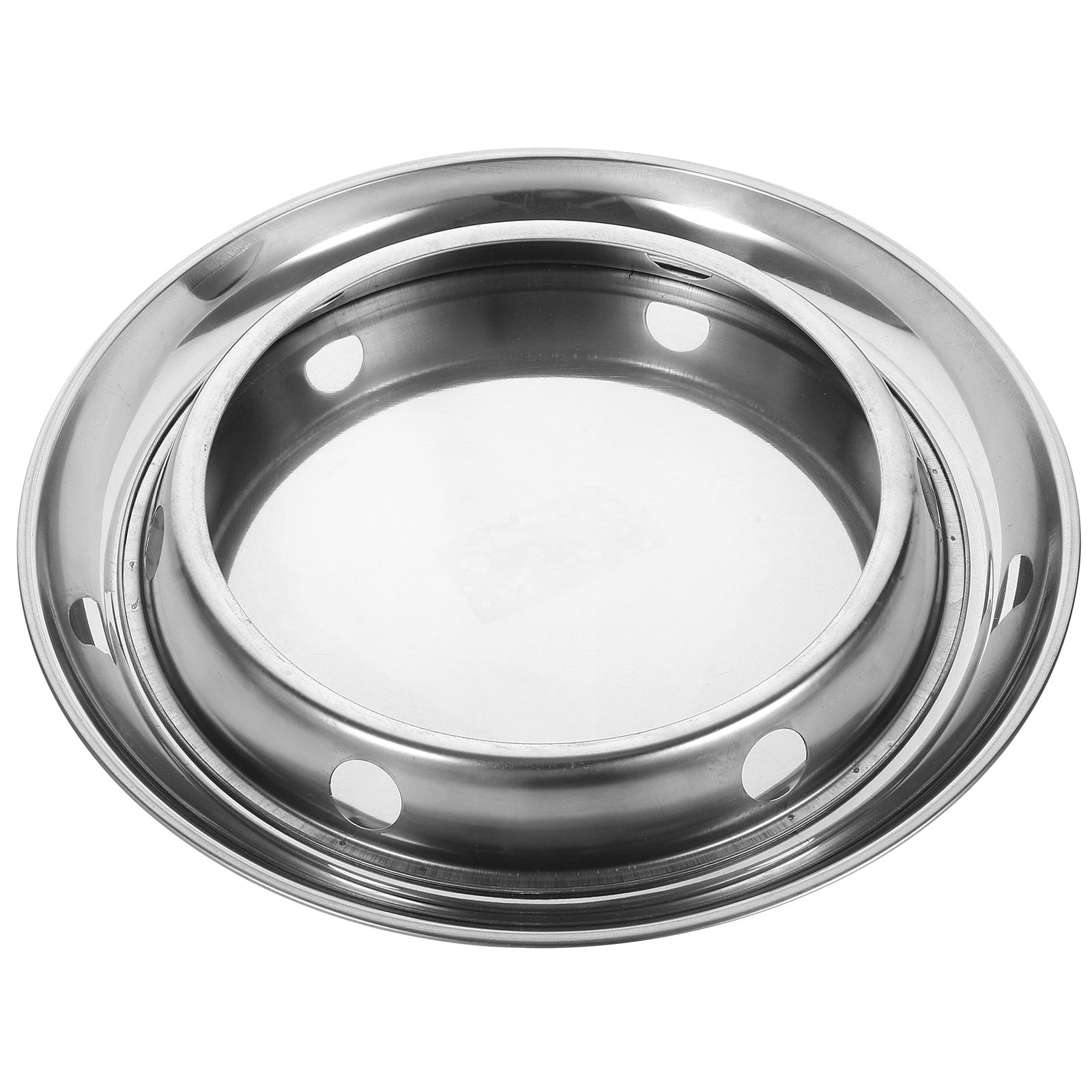 HOMEMAXS Wok Base Pot Rack Stainless Steel Frying Pan Rack Kitchen Pot ...