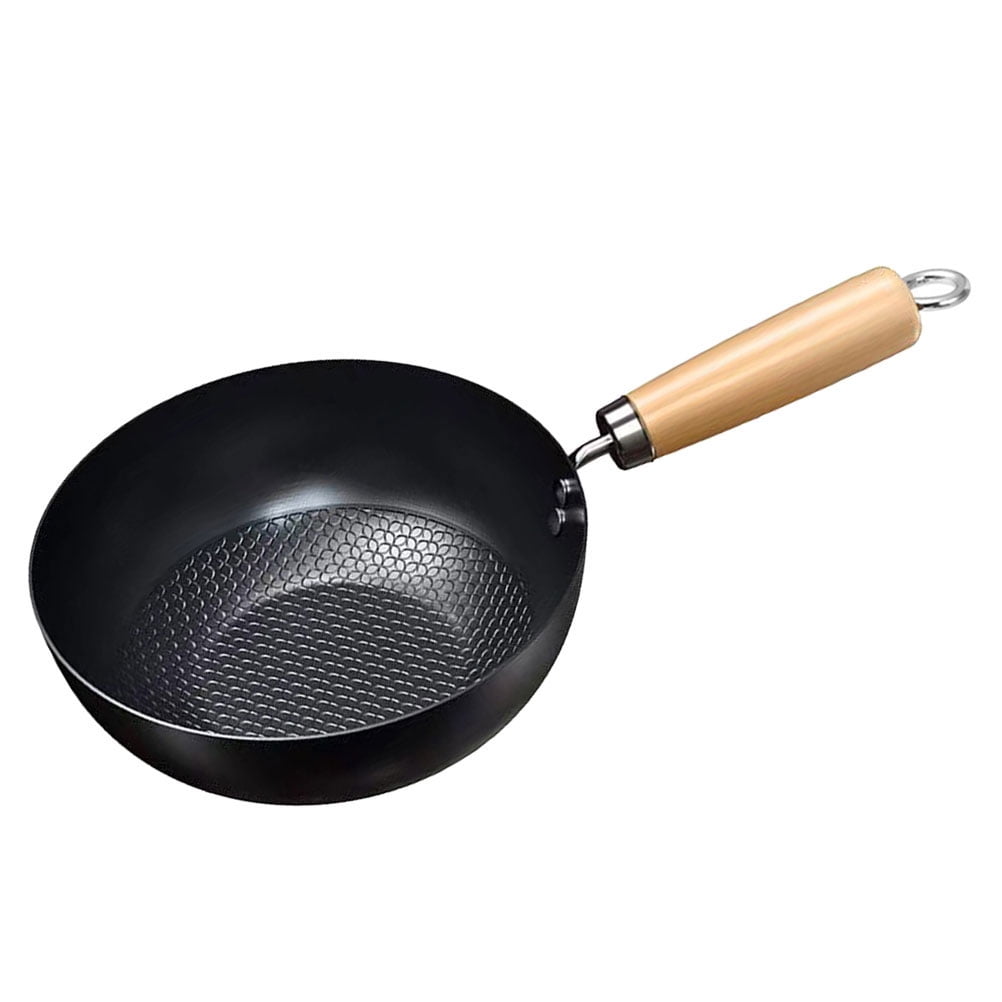 HOMEMAXS Wok Cooker Appliances Pans Flat Cooking Griddle Nonstick Black ...