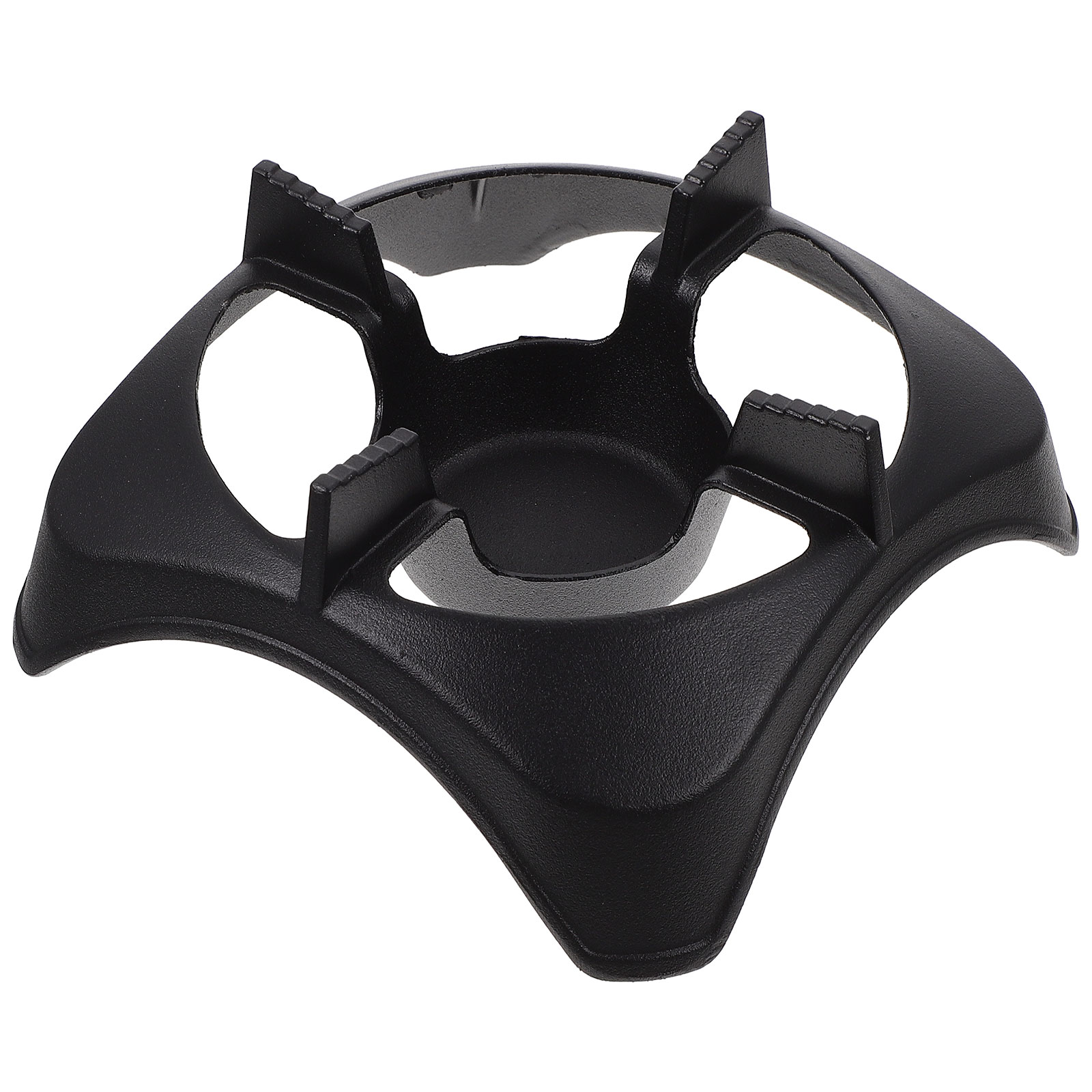 HOMEMAXS Wok Ring Gas Hob Tabletop Pot Holder 16X16X8CM Black - Walmart.com