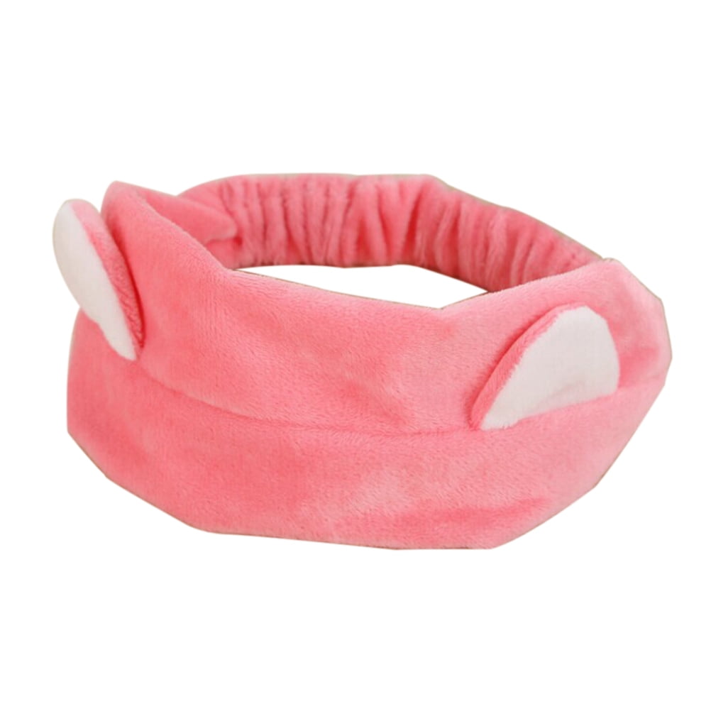 MOKKHNB Cat Ears Headband Watermelon Red Cloth Fabric Women 1Pack 8.7X3 ...