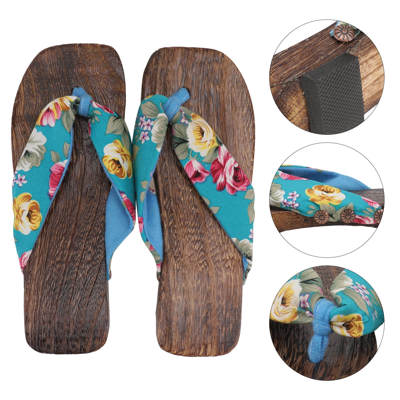 HOMEMAXS Women's Clog Slippers Platform Sliders Sandals Miss Woman Sky ...