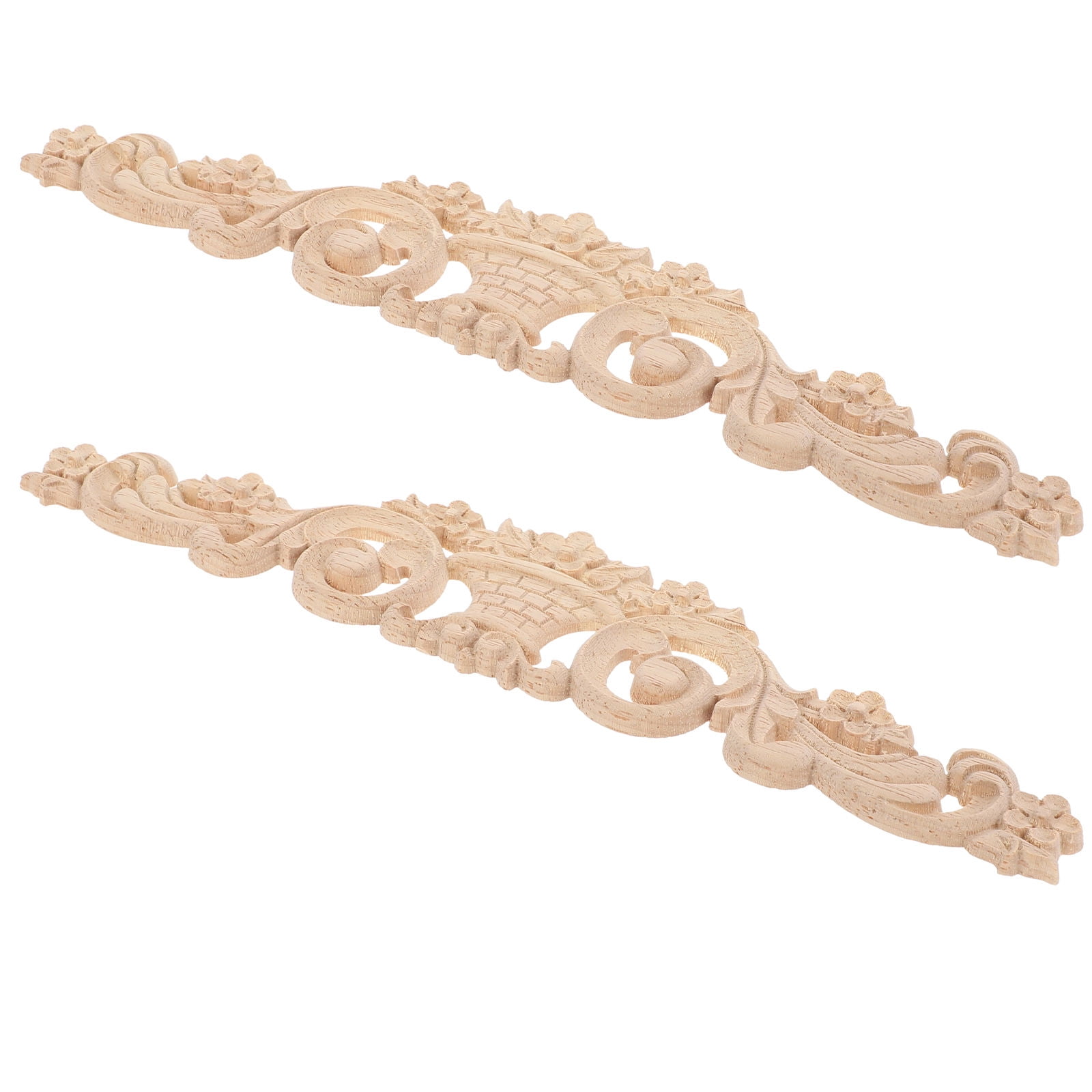 HOMEMAXS Wood Carving Decoration Carved Applique Versatile - Walmart.com