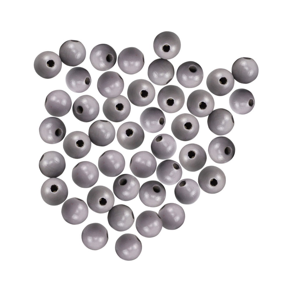 HOMEMAXS Wooden Beads for Crafts Bright Colors and Delicate Design ...