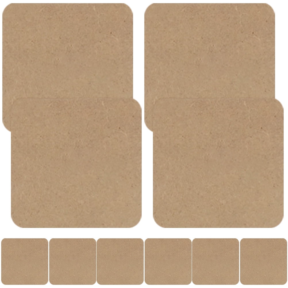 HOMEMAXS DIY Clay Crafting Board for Pottery Wood Light Brown 10 Pieces ...