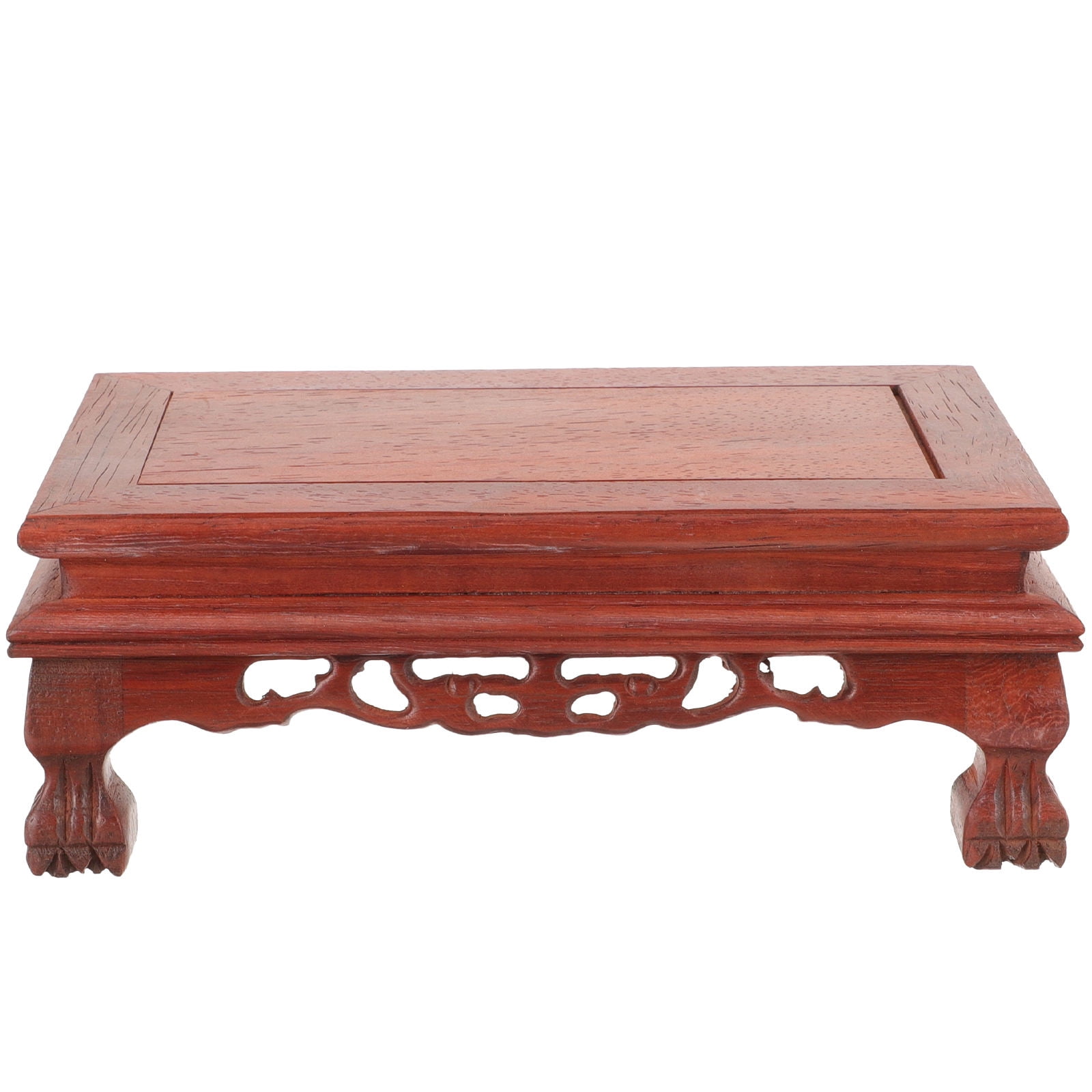 HOMEMAXS Wooden Display Stand with Expansion Joint Design for Figurines ...