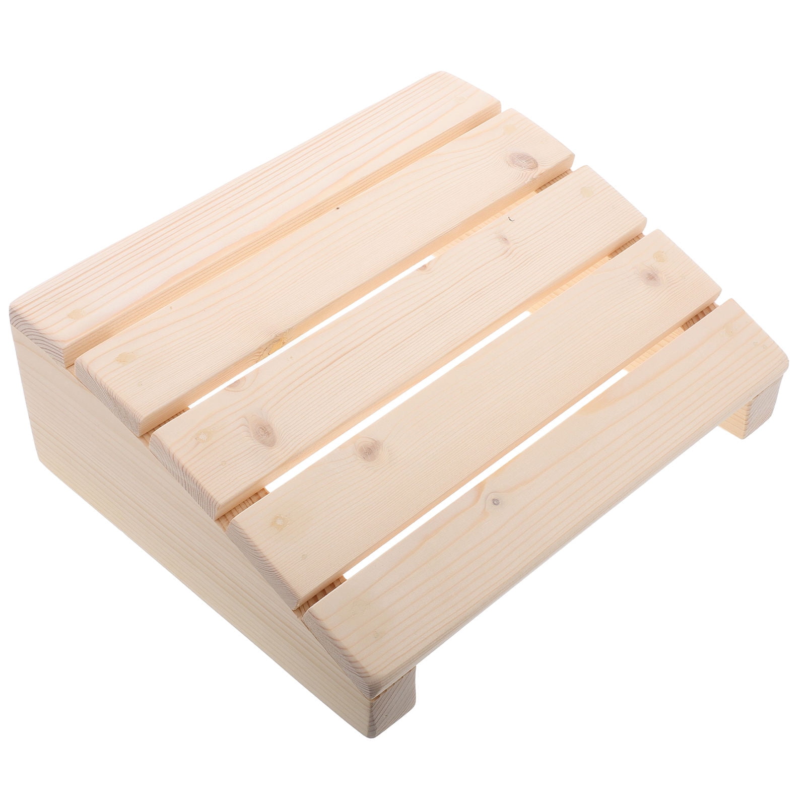 HOMEMAXS Wooden Elevated Piano Foot Rest Piano Step Stool Musical ...