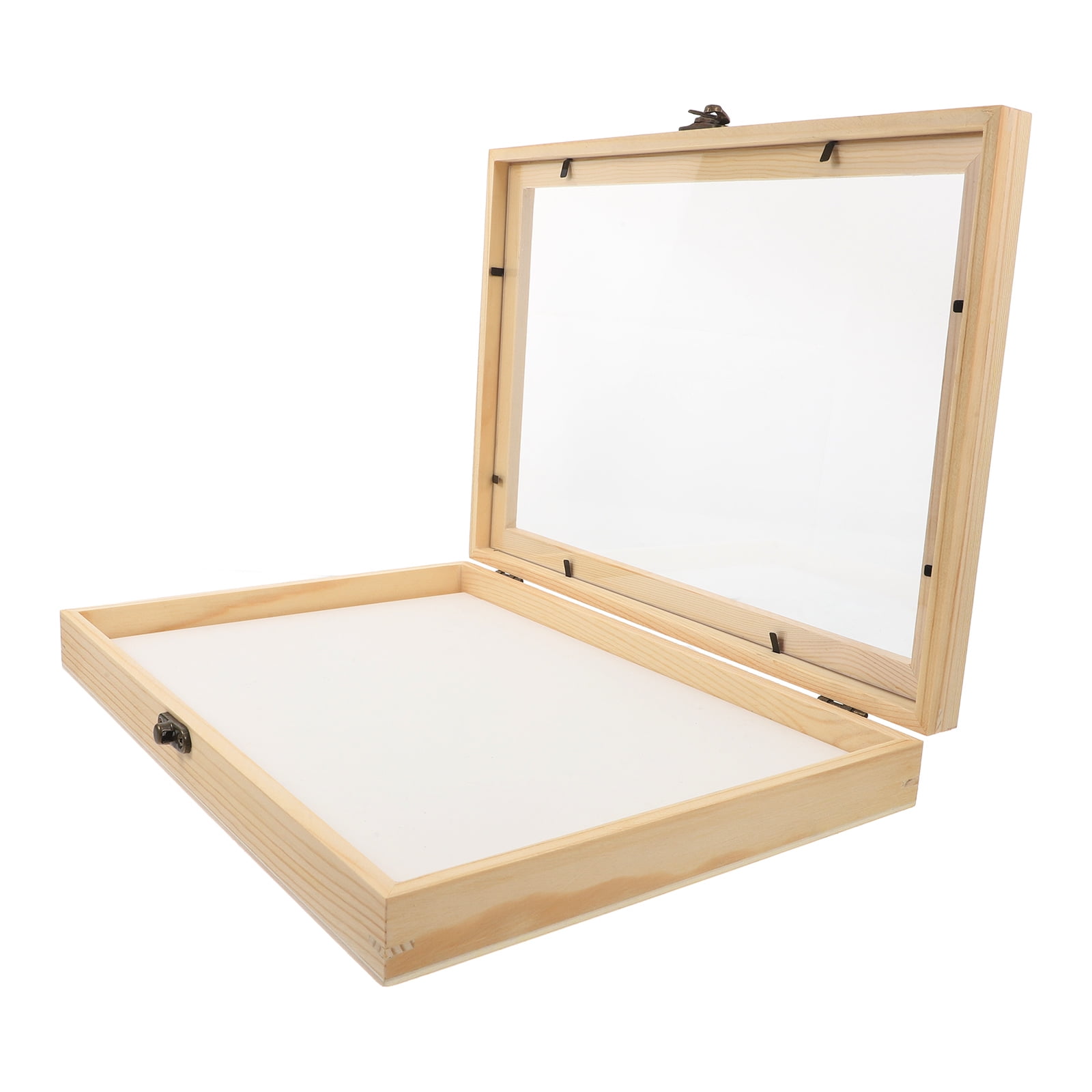 HOMEMAXS Wooden Insect Display Case Insect Butterfly Shadow Box Wooden ...