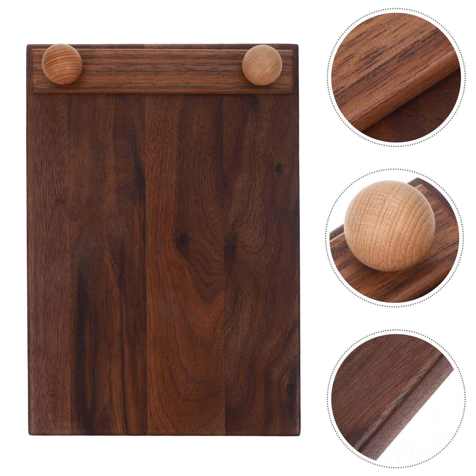 HOMEMAXS Wooden Menu Board for Decoration Use Coffee Color Vertical ...