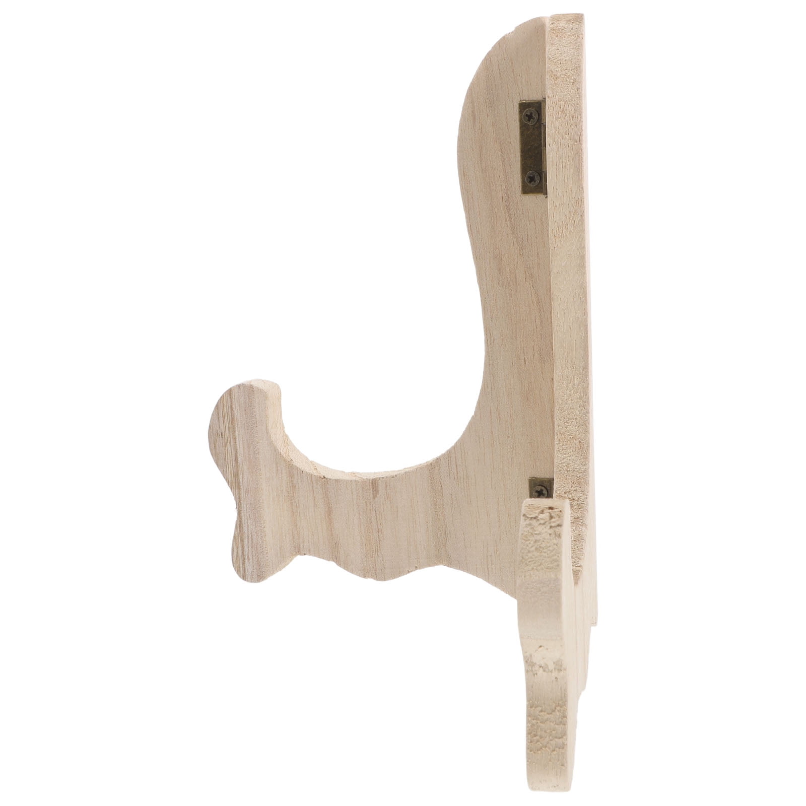 HOMEMAXS Wooden Plate Holder Tea Plate Display Picture Frame Holder ...