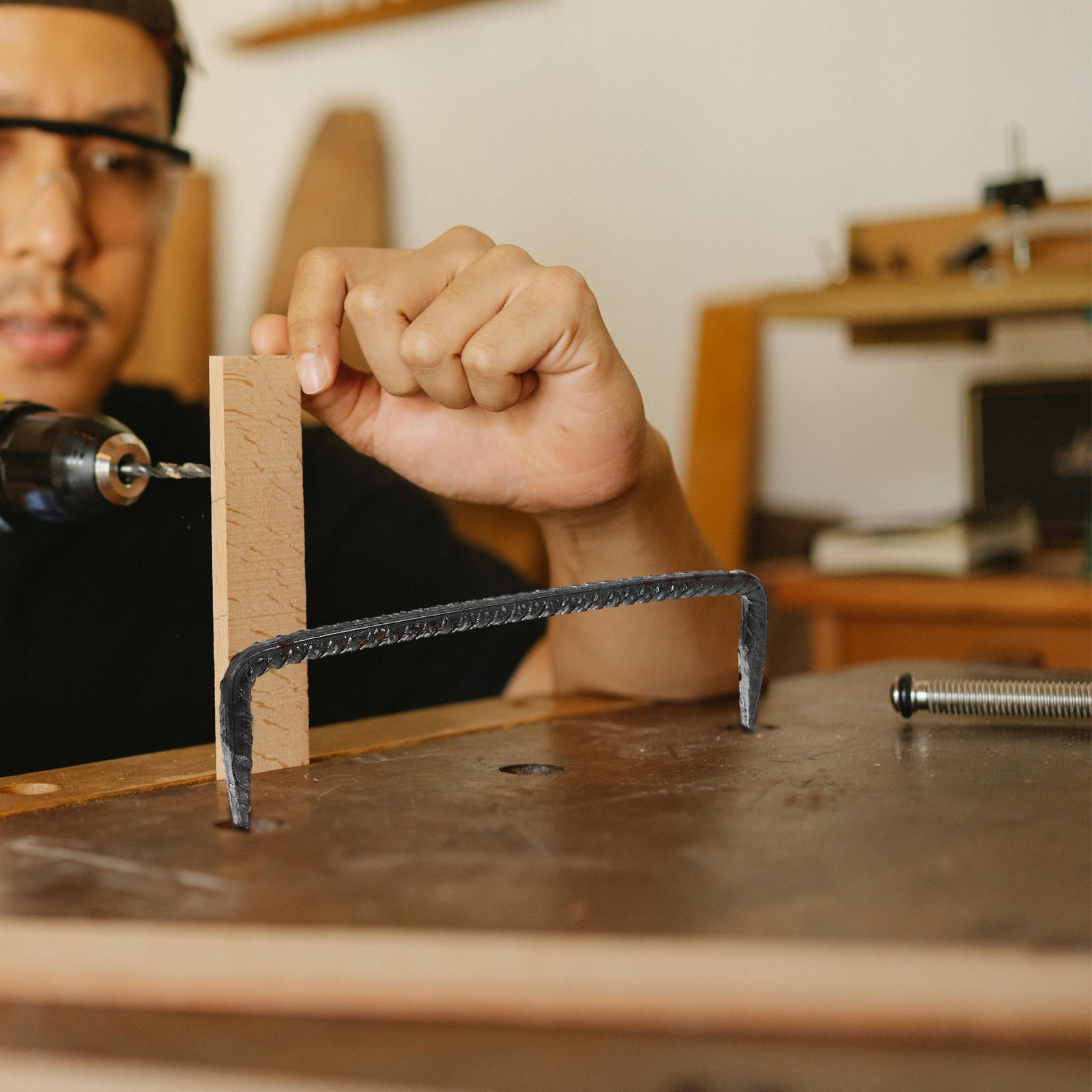 2pcs Fastener Nails Double Pin Nails Heavy Duty Pointed Tips Nails for ...