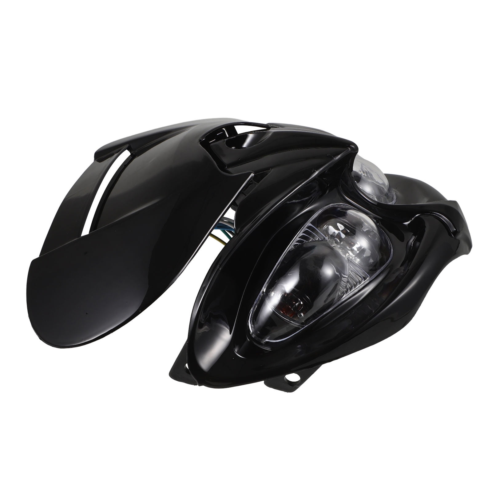 HOMEMAXS Motorcycle Front Headlight with ABS Material for Enhanced ...