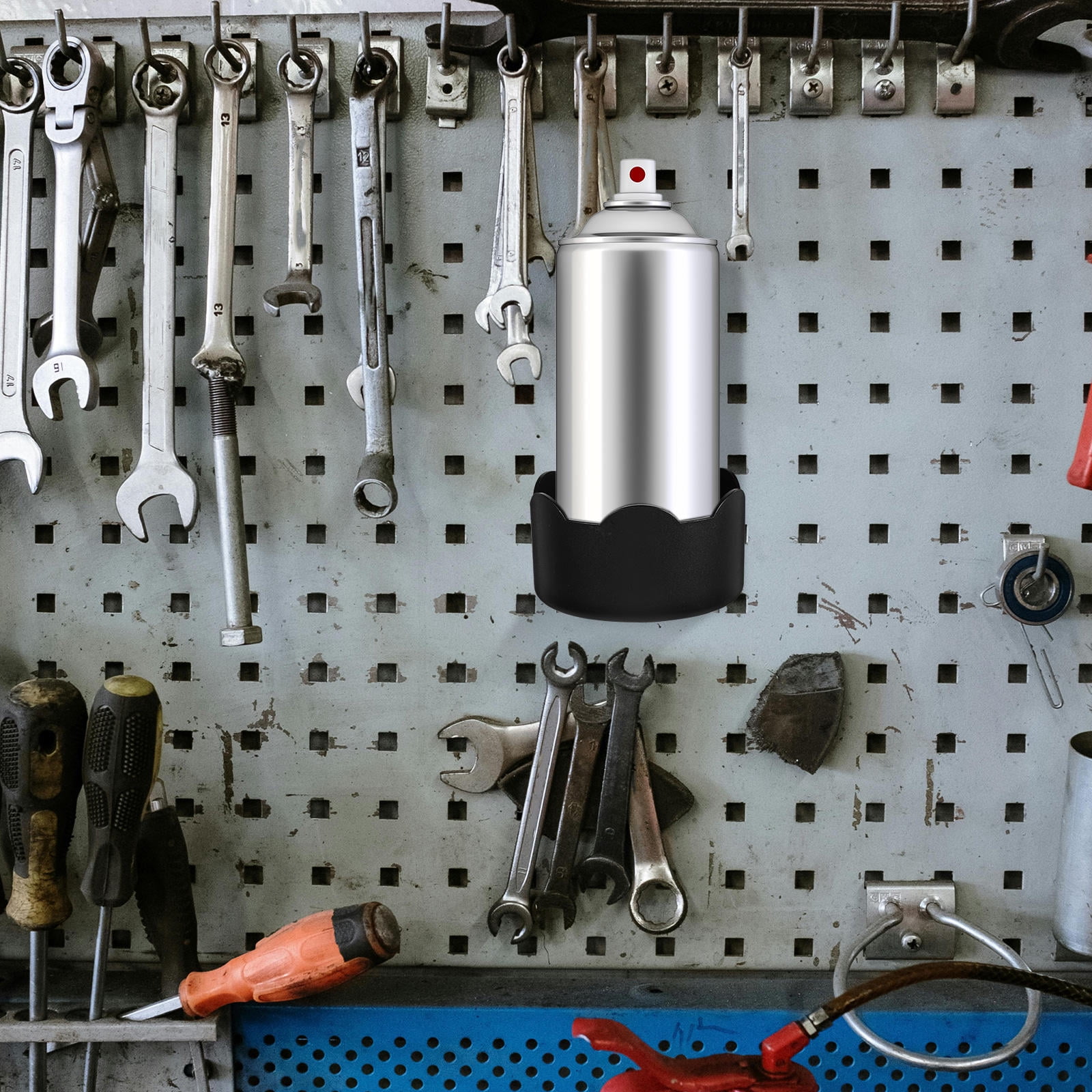 HOMEMAXS Workshop Storage Shelf Garage Storage Mounted Storage Rack ...