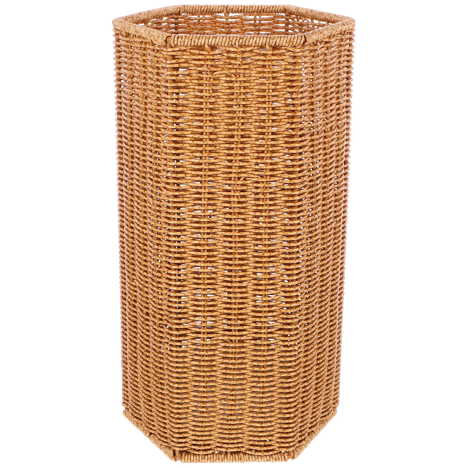 HOMEMAXS Woven Storage Bucket Woven Umbrella Stand Umbrella Holder Home ...