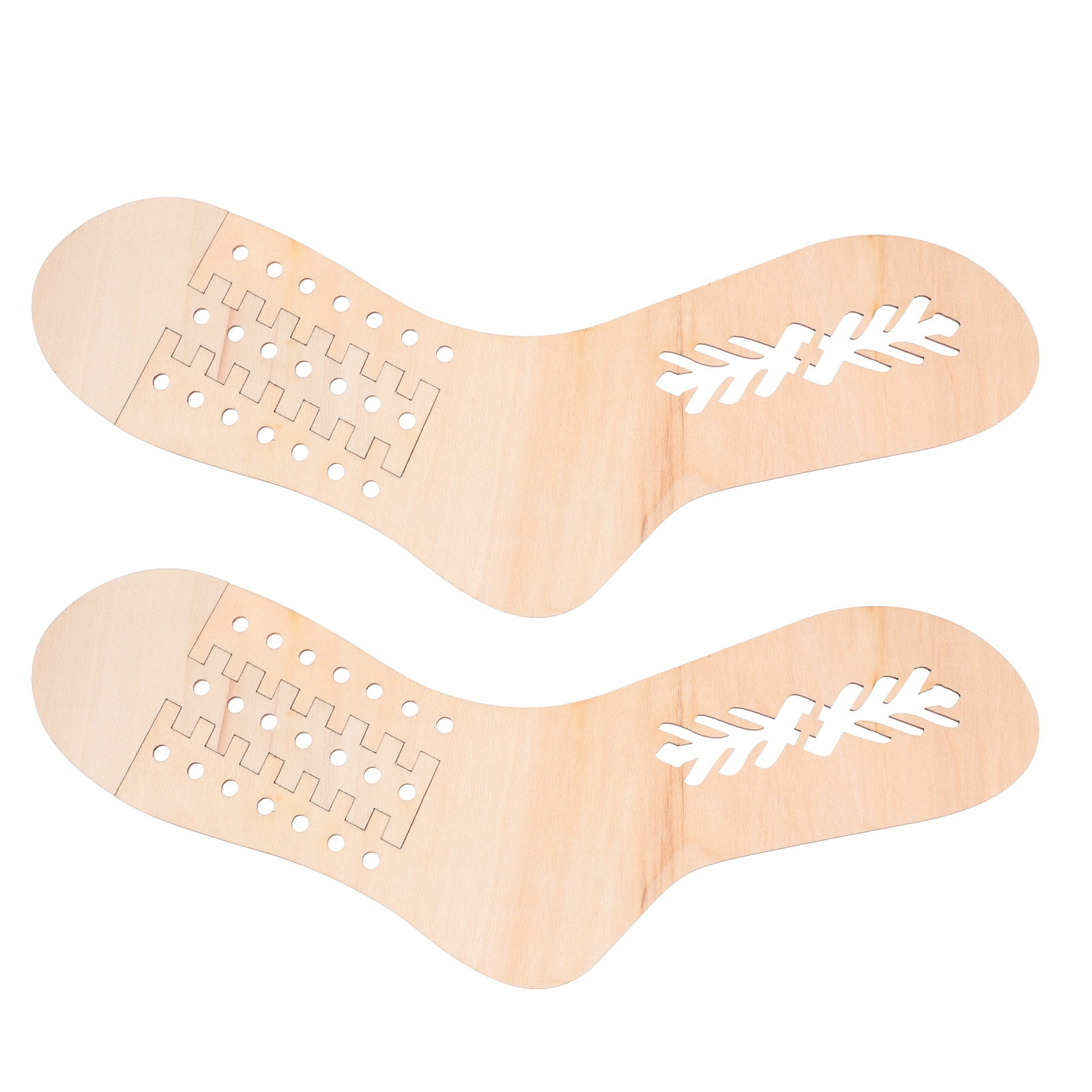 DIY Sock Blocker for Handmade Socks Use Brown Synthetic Materials with ...