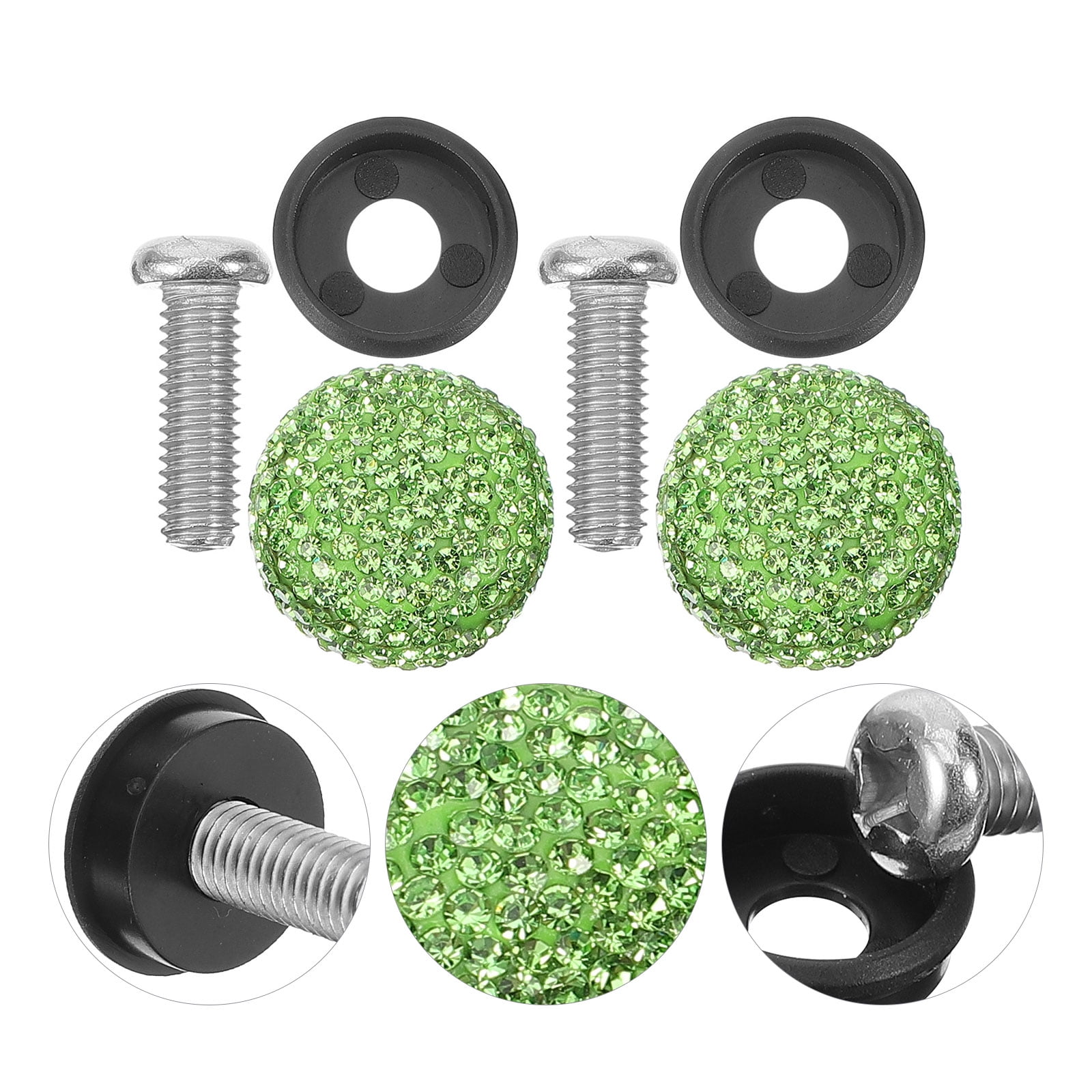 HOMEMAXS and Bolts for License Plate Made of Durable Material Perfect ...